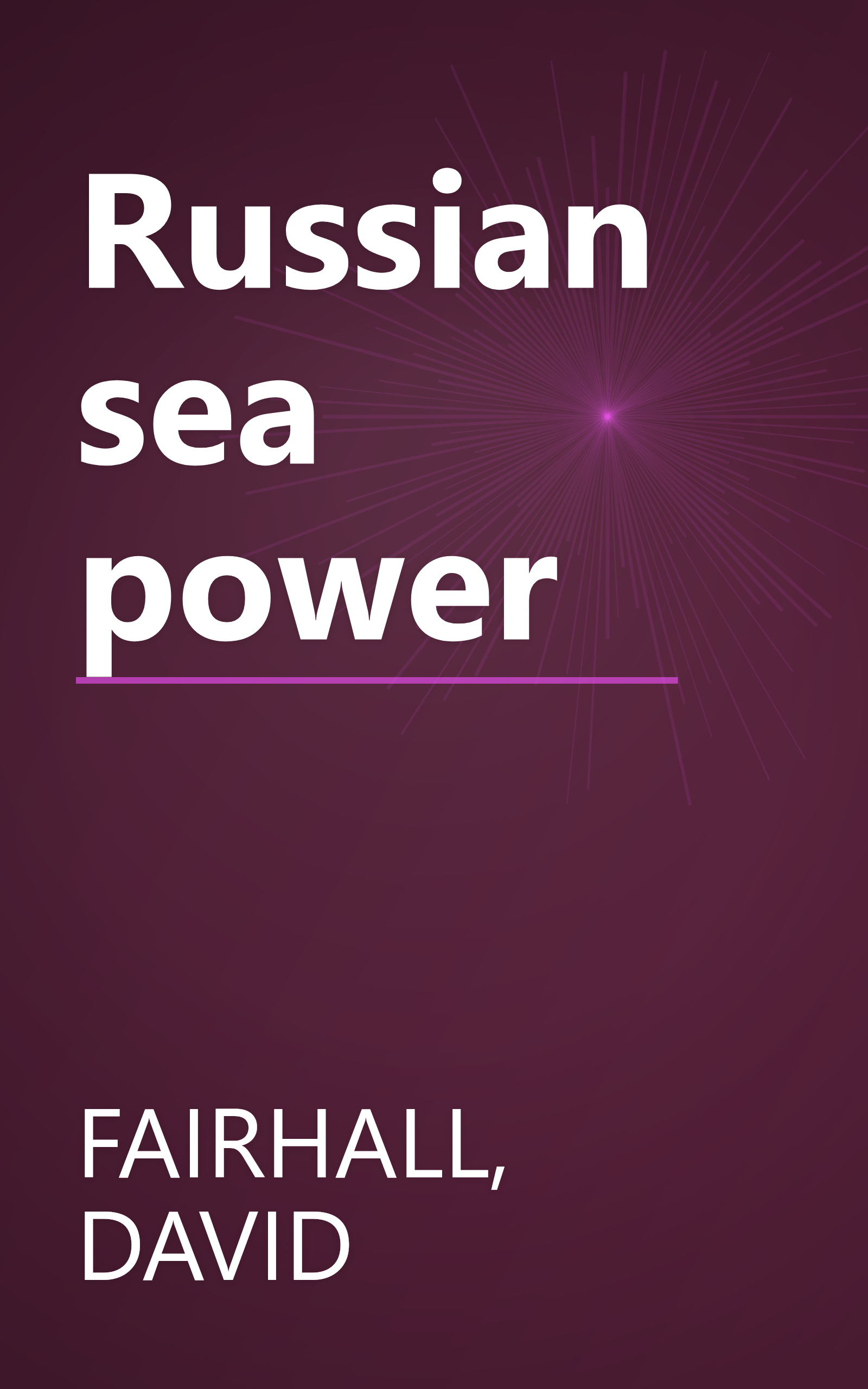 Russian sea power book cover