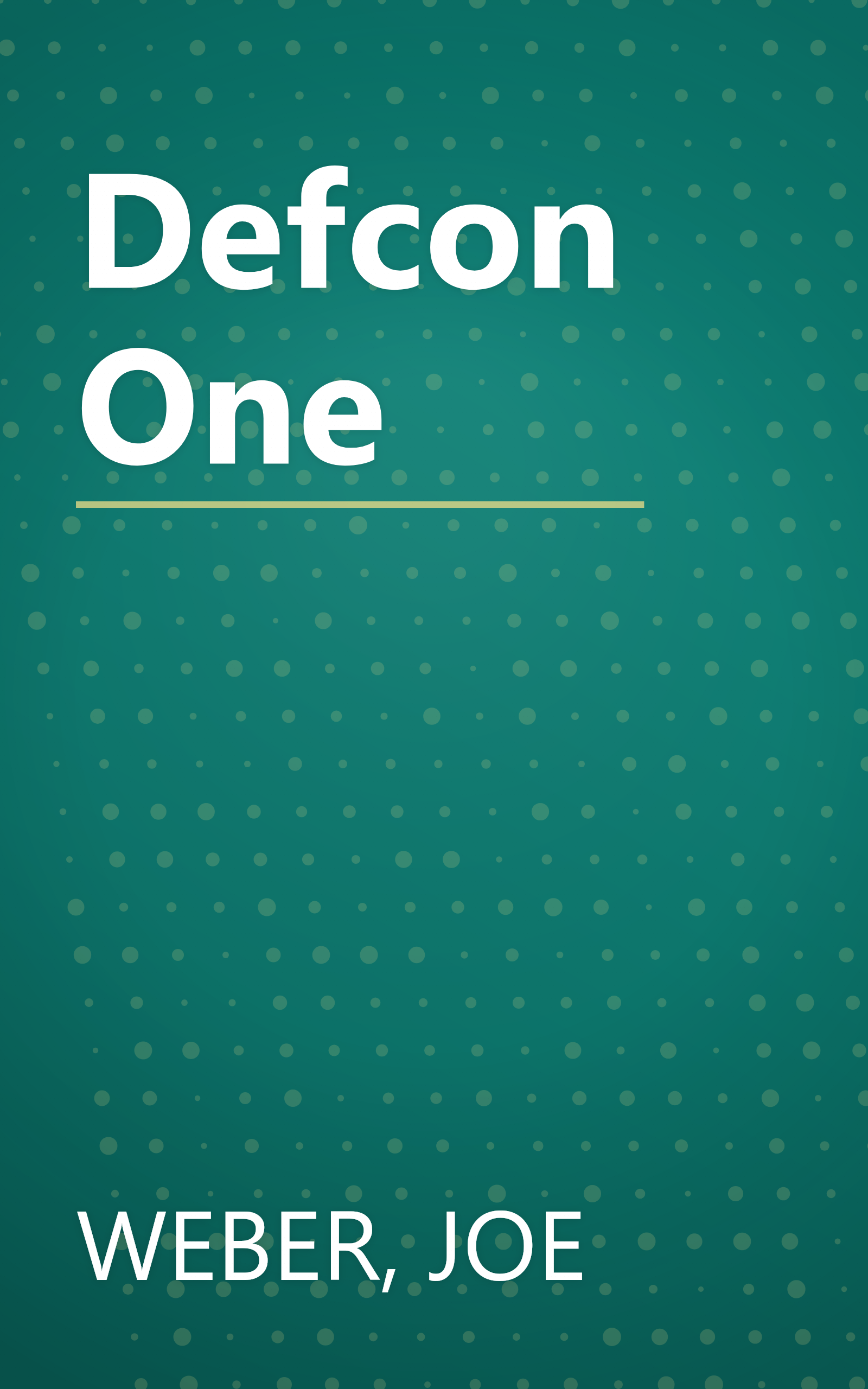 Defcon One book cover