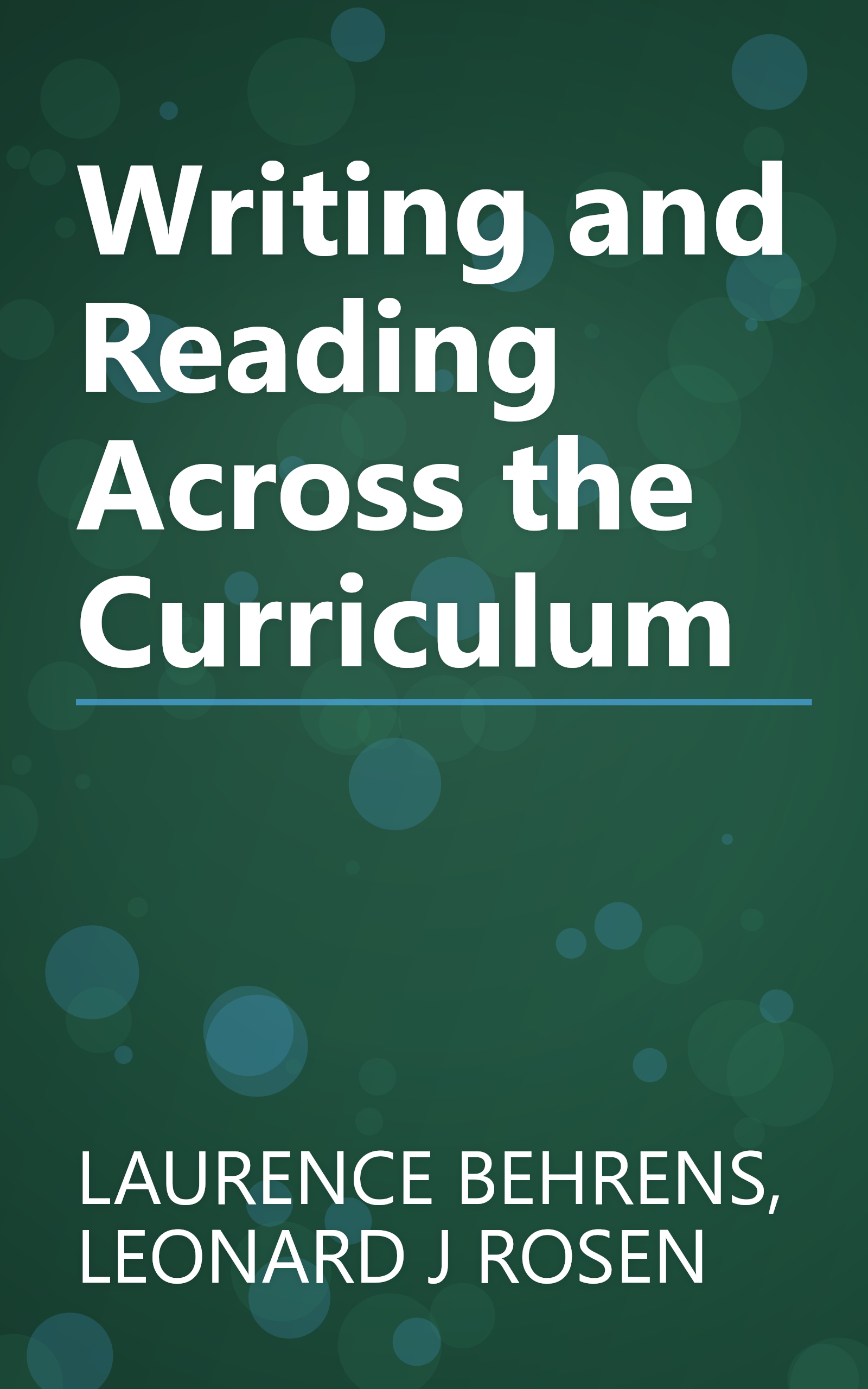 Writing and Reading Across the Curriculum book cover