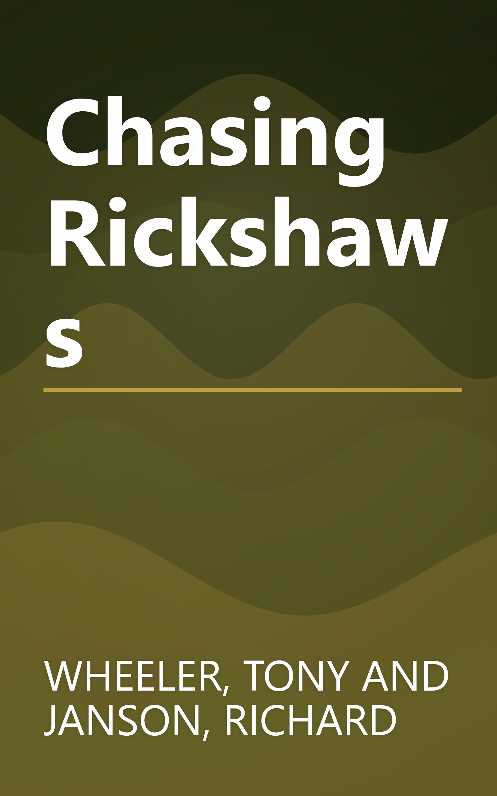 Chasing Rickshaws book cover
