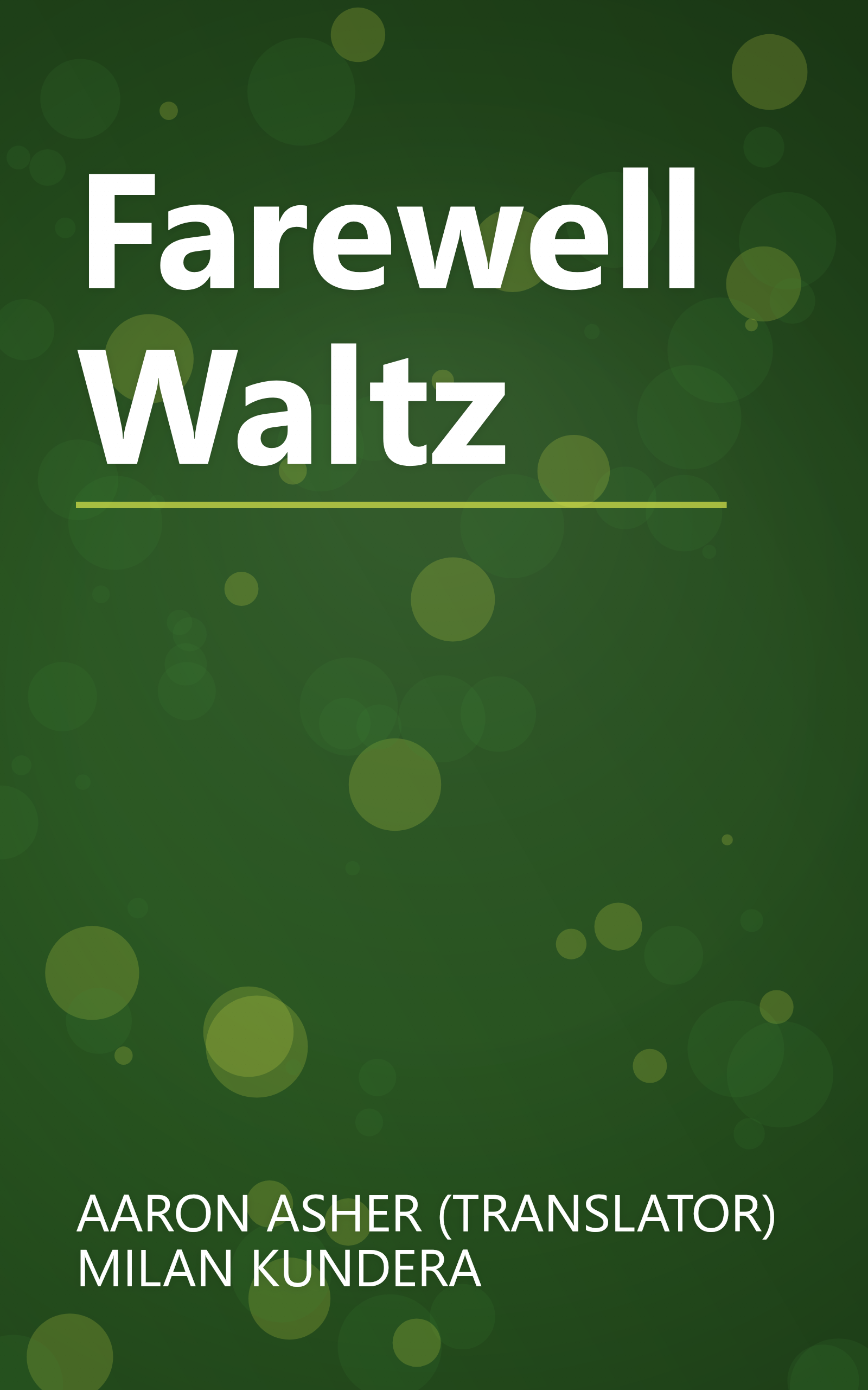 Farewell Waltz book cover