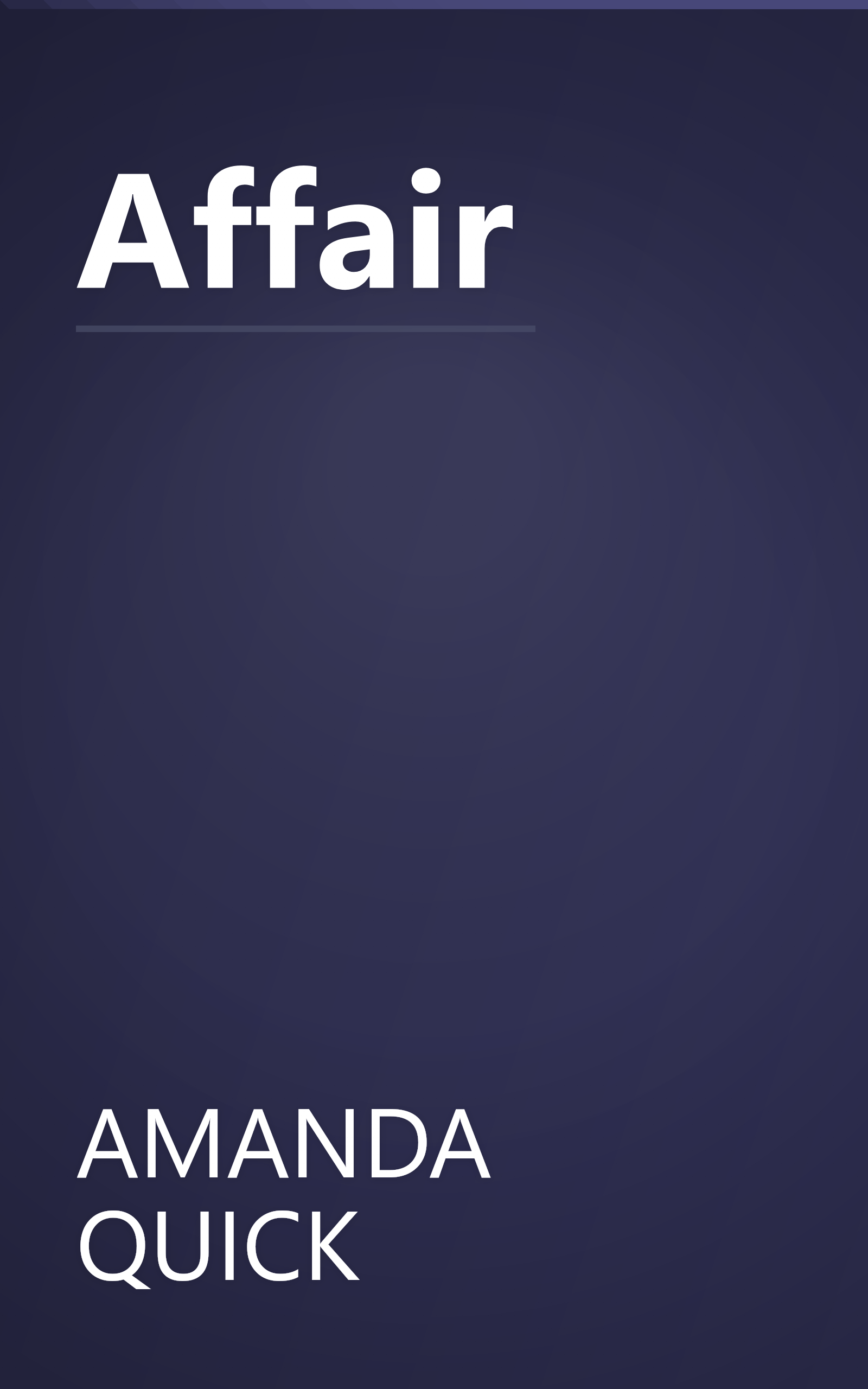 Affair book cover