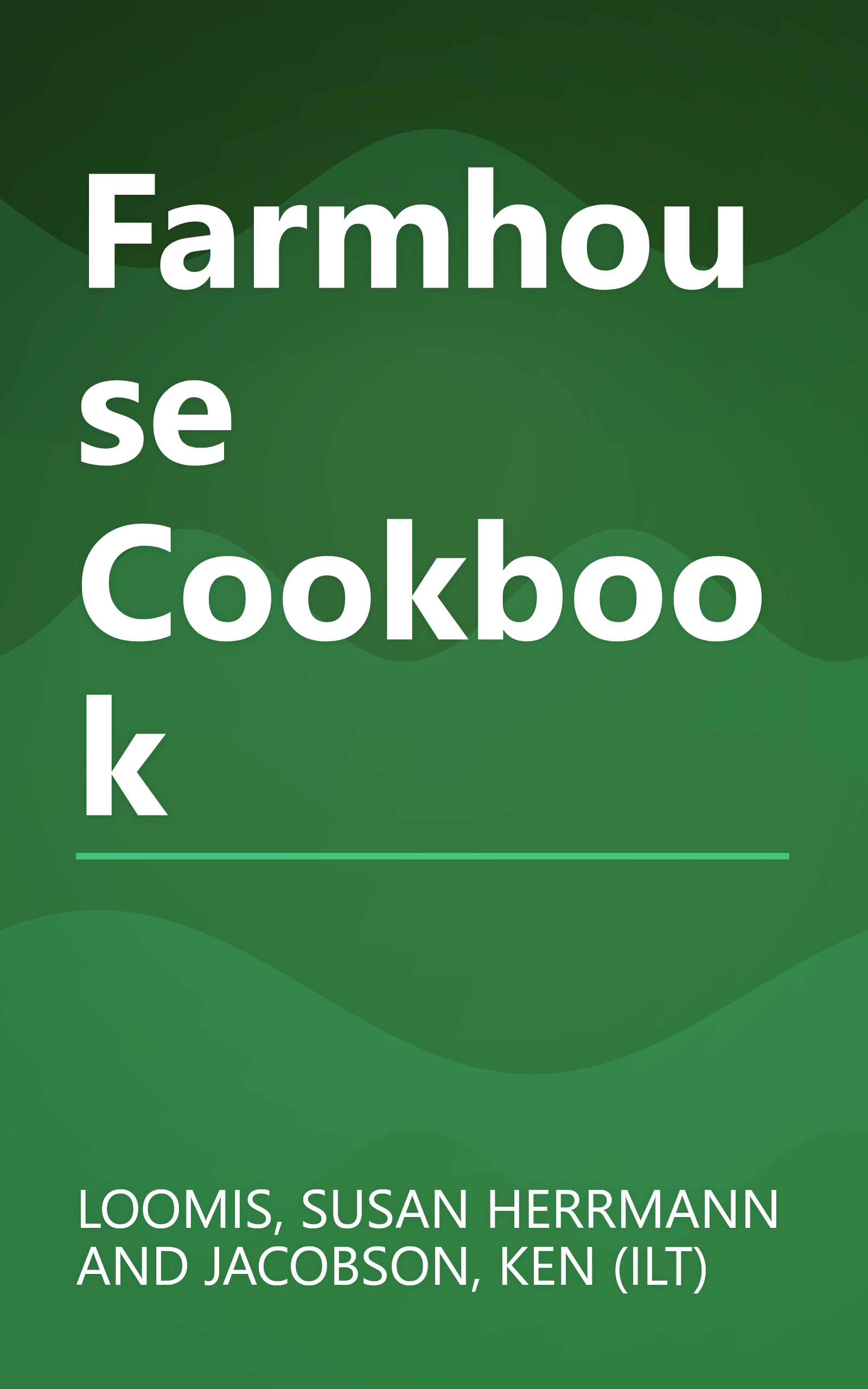 Farmhouse Cookbook book cover