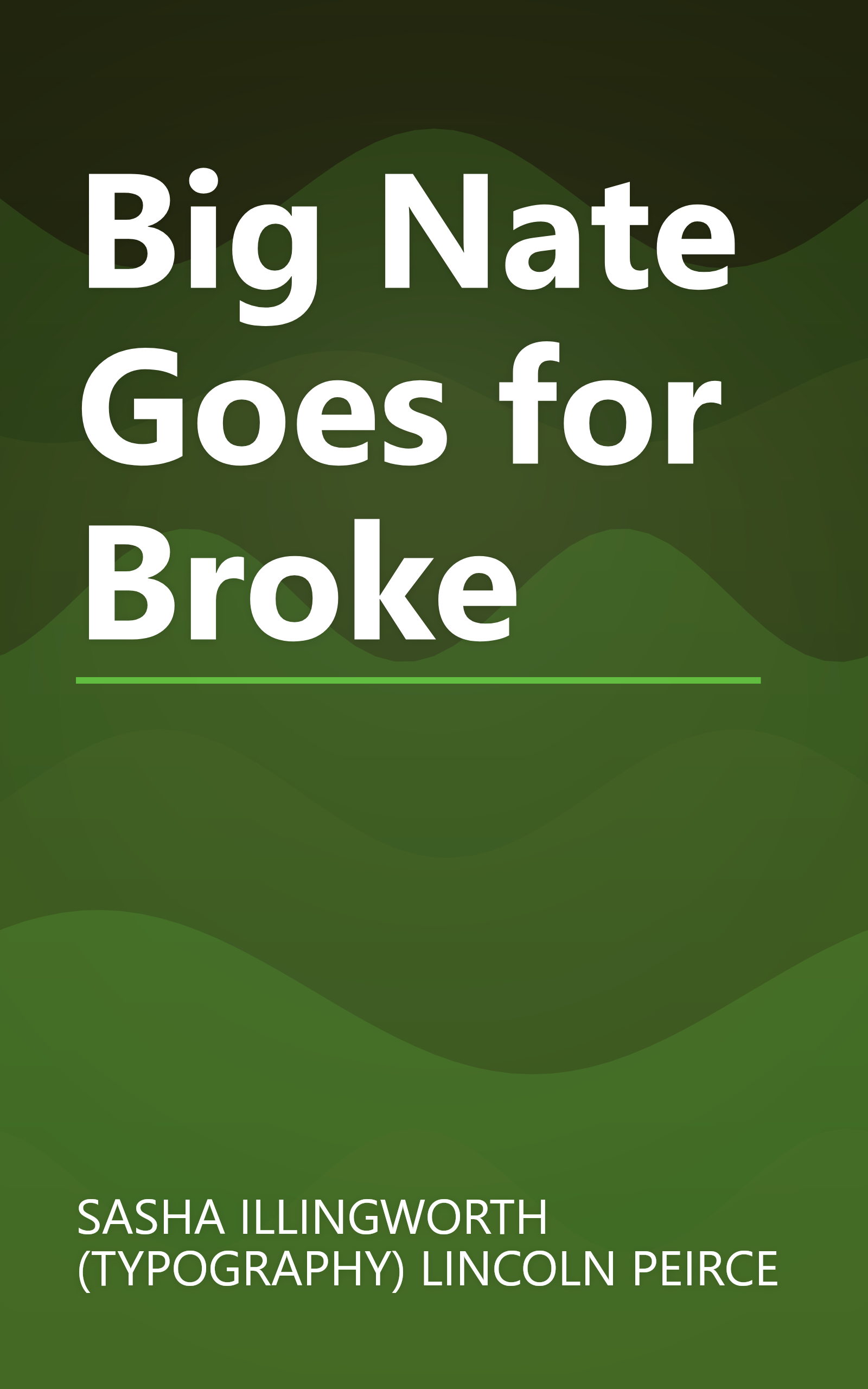 Big Nate Goes for Broke book cover