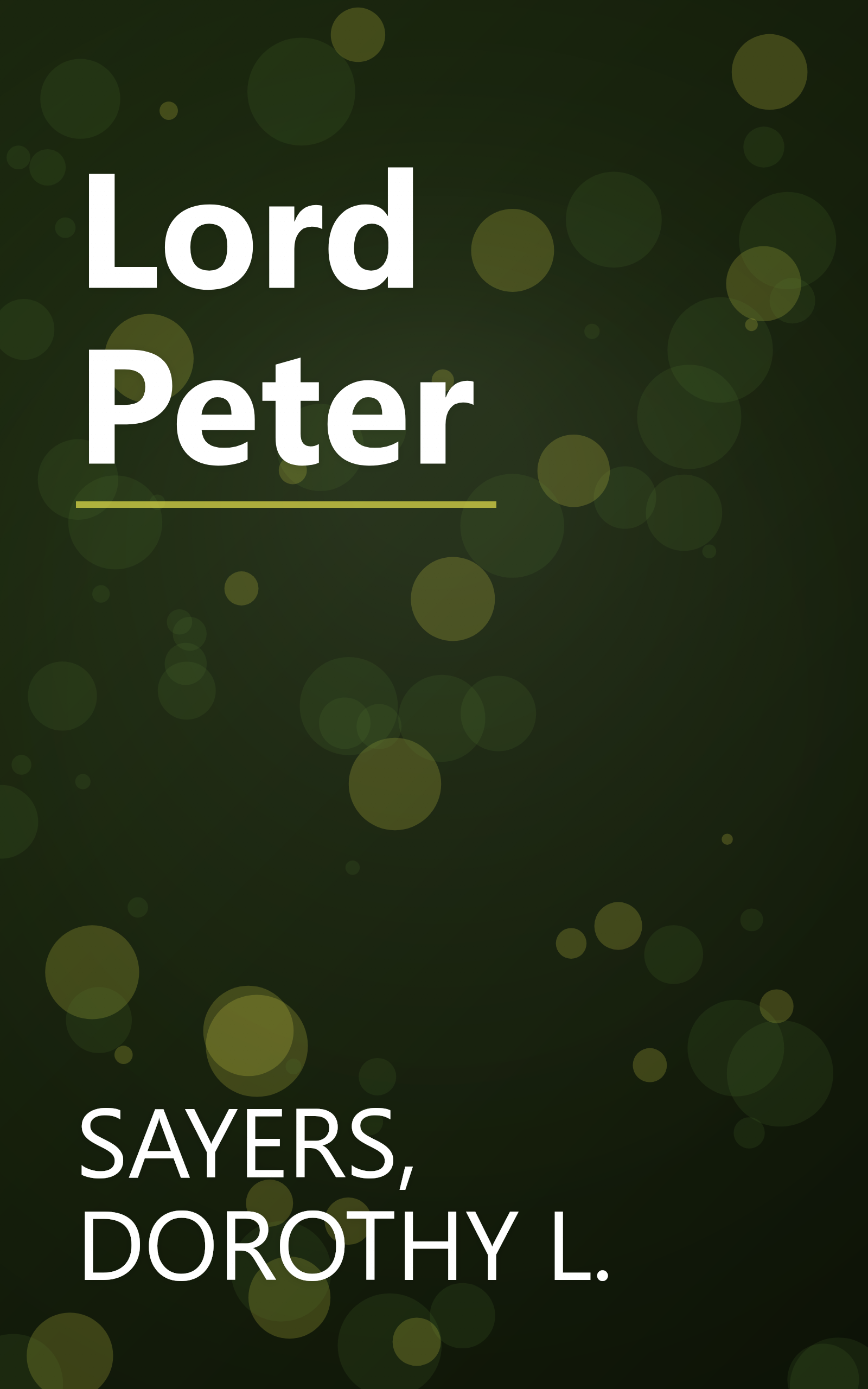 Lord Peter book cover