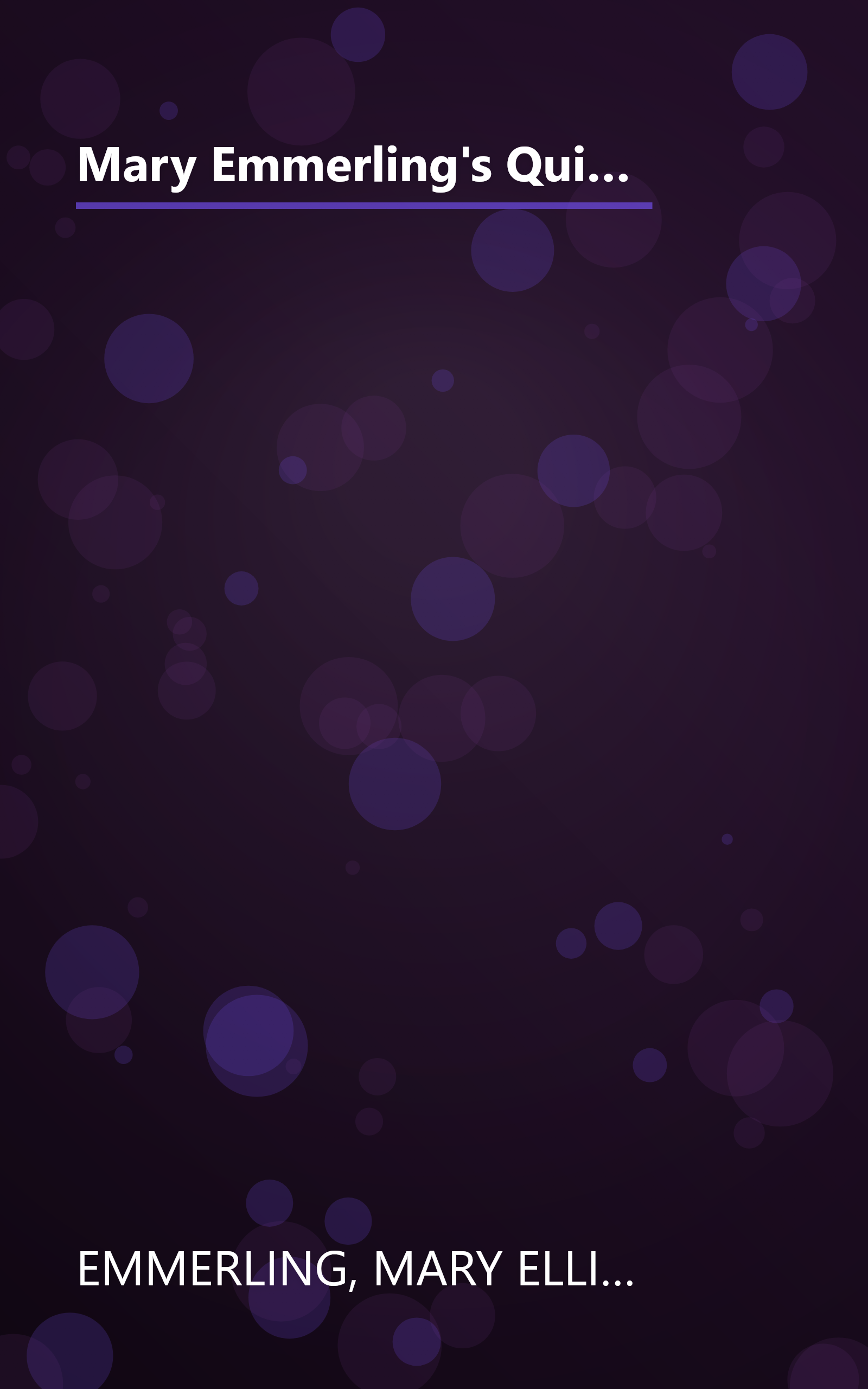 Mary Emmerling's Quick Decorating: Fast and Easy Projects for Every Room of the House (American Country Series) book cover