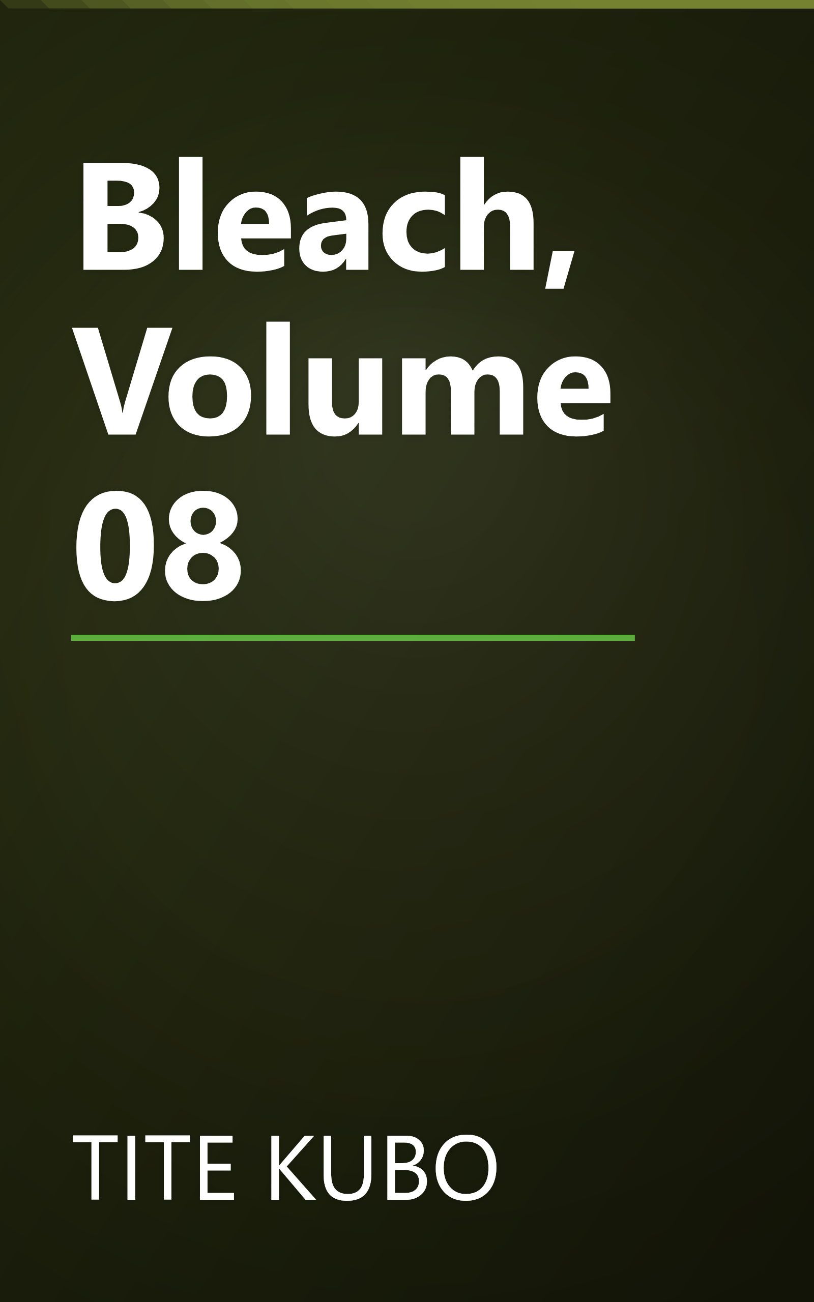 Bleach, Volume 08 book cover