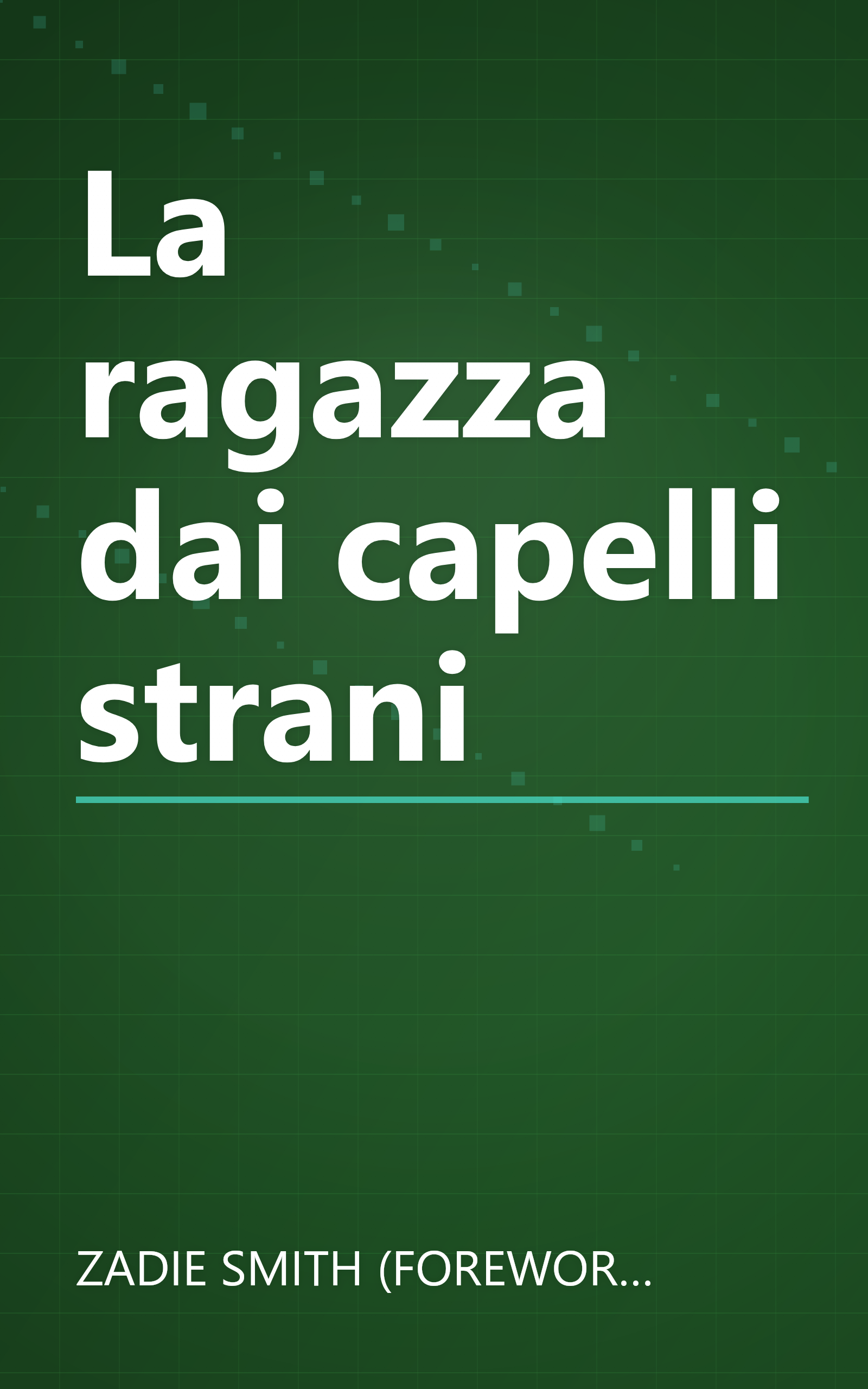 La ragazza dai capelli strani book cover