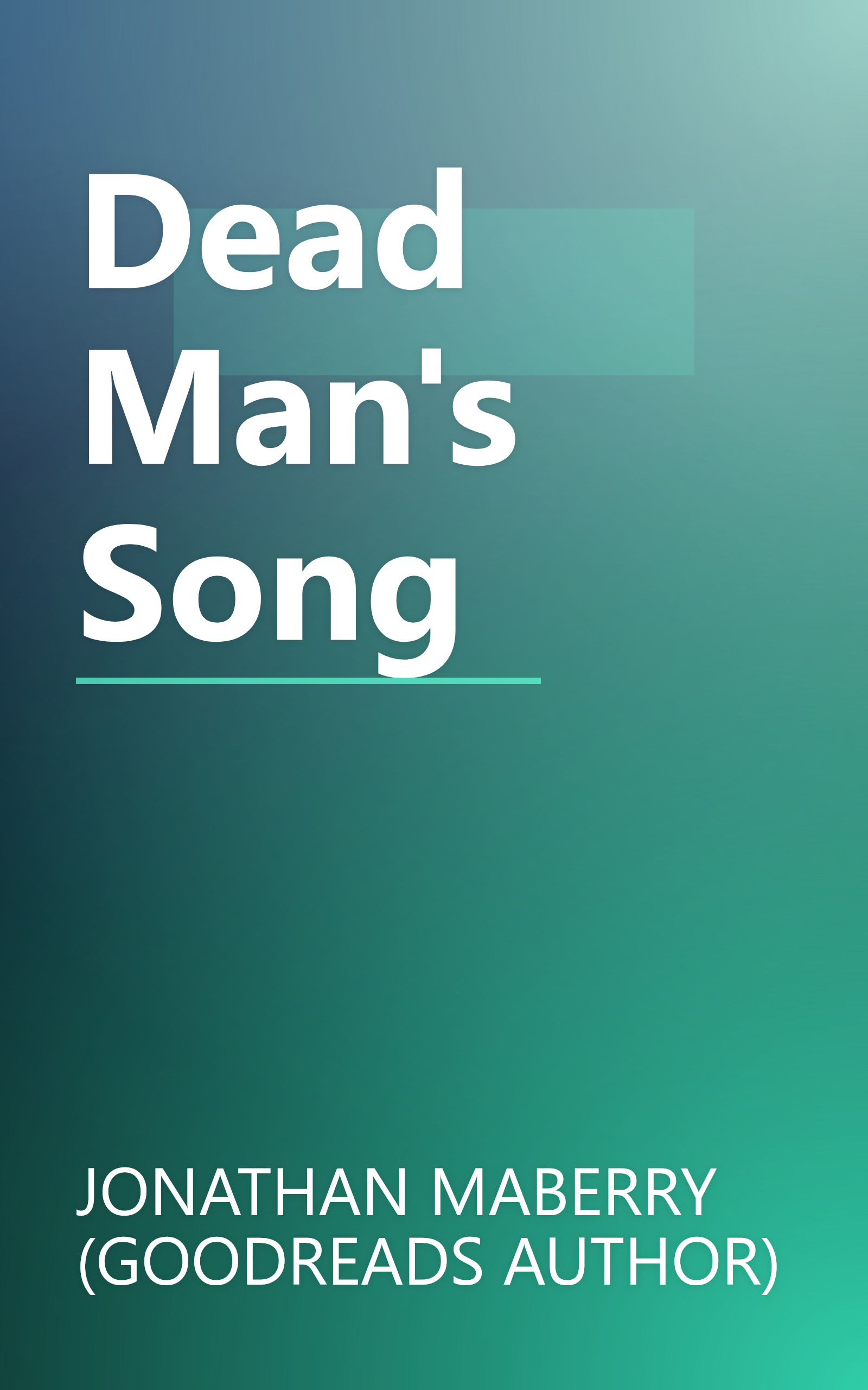 Dead Man's Song book cover