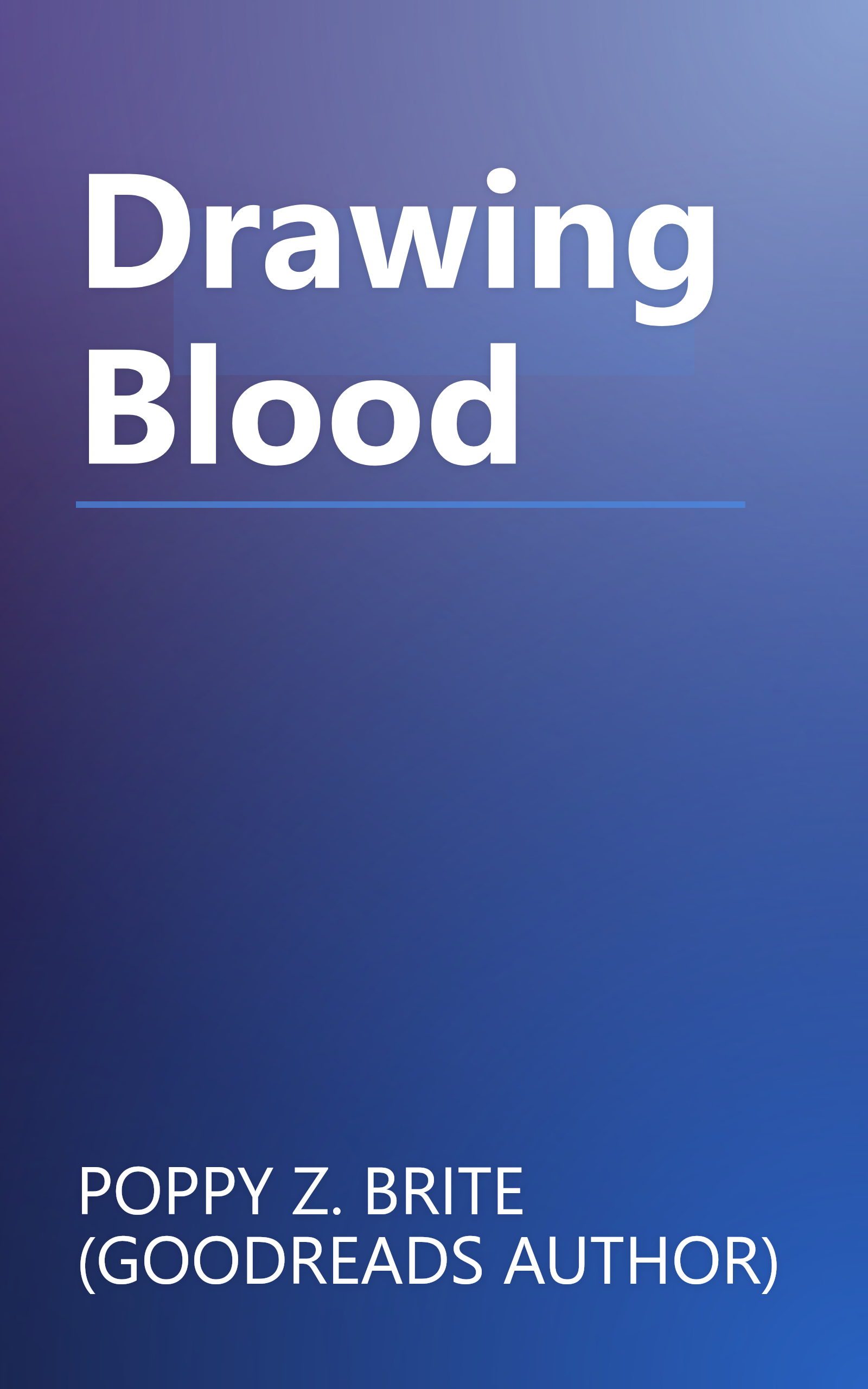Drawing Blood book cover