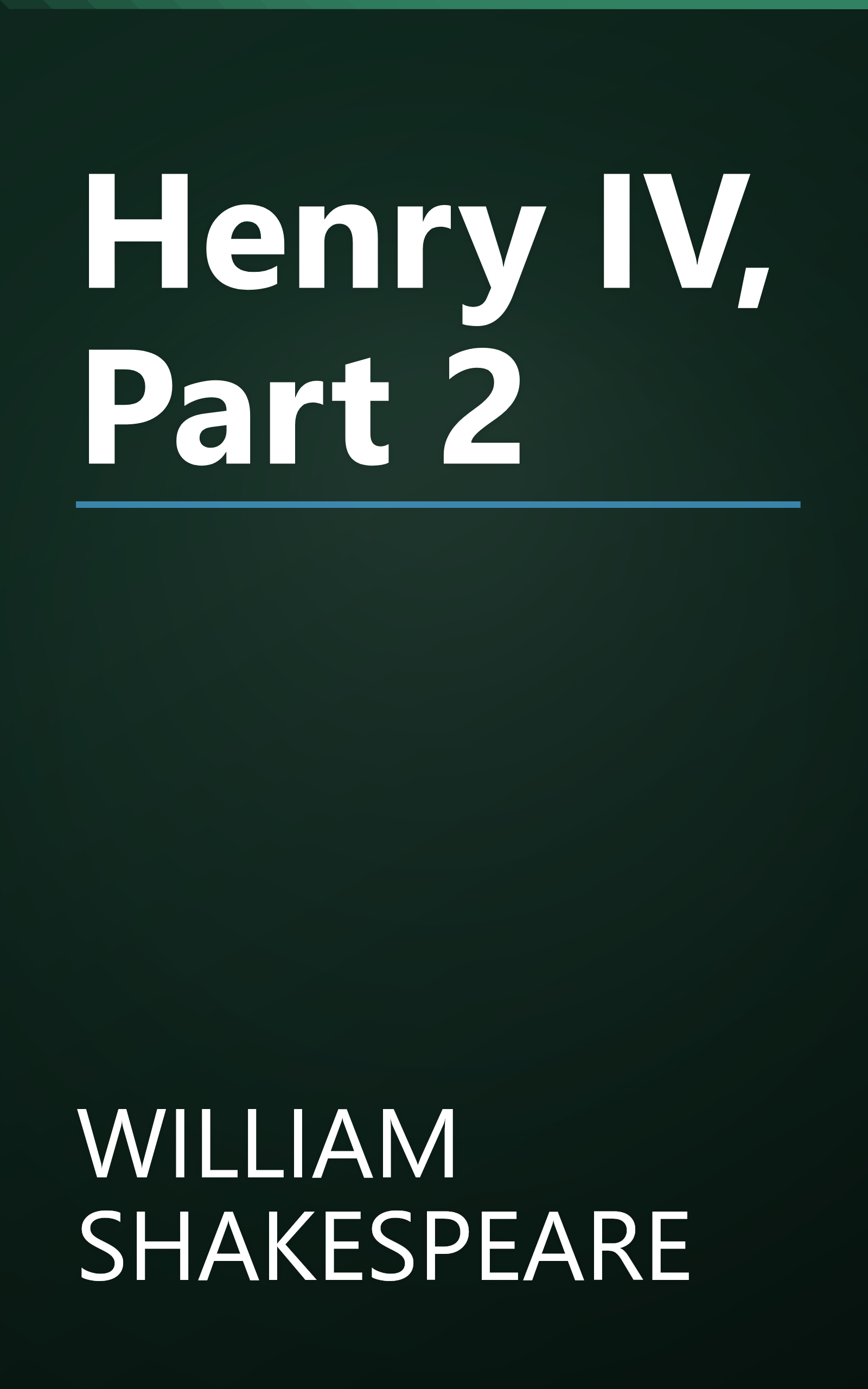 Henry IV, Part 2 book cover