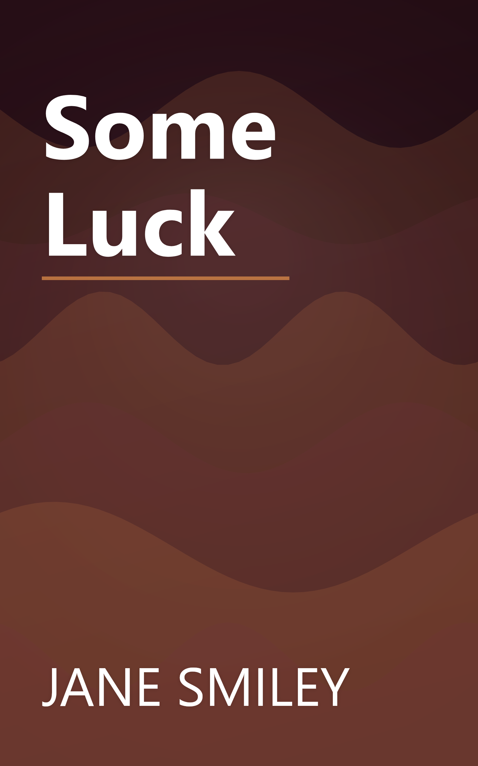 Some Luck book cover