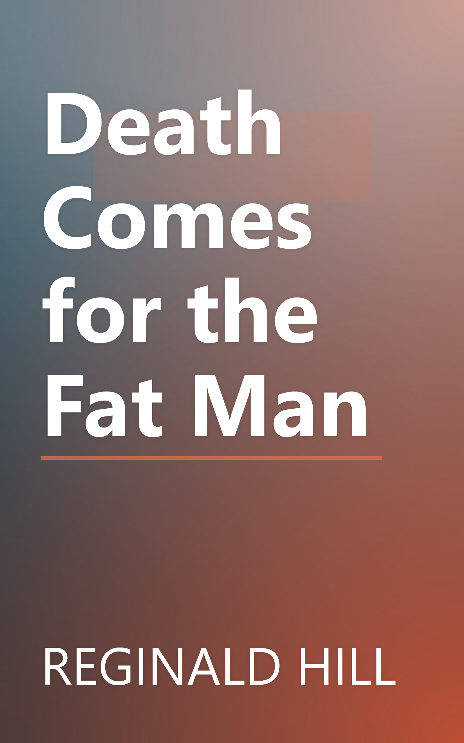 Death Comes for the Fat Man book cover