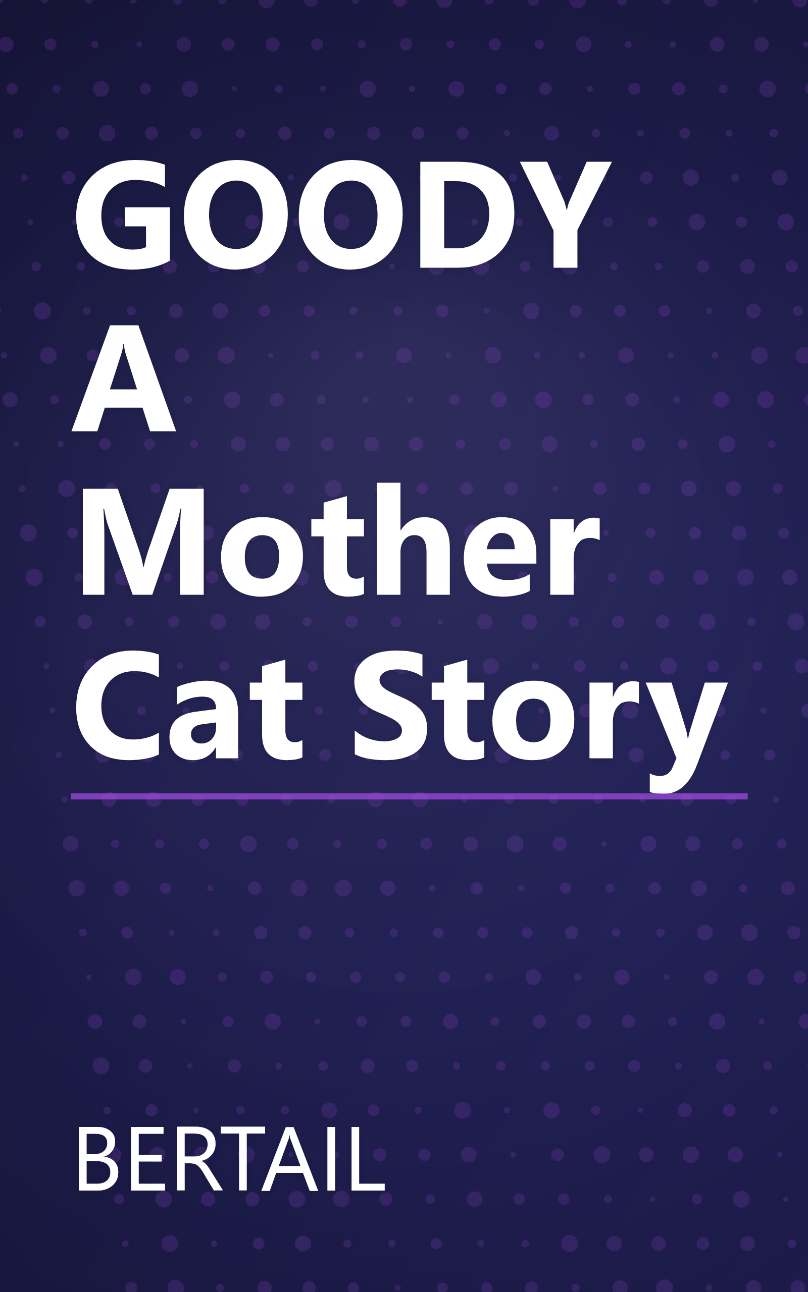 GOODY A Mother Cat Story book cover