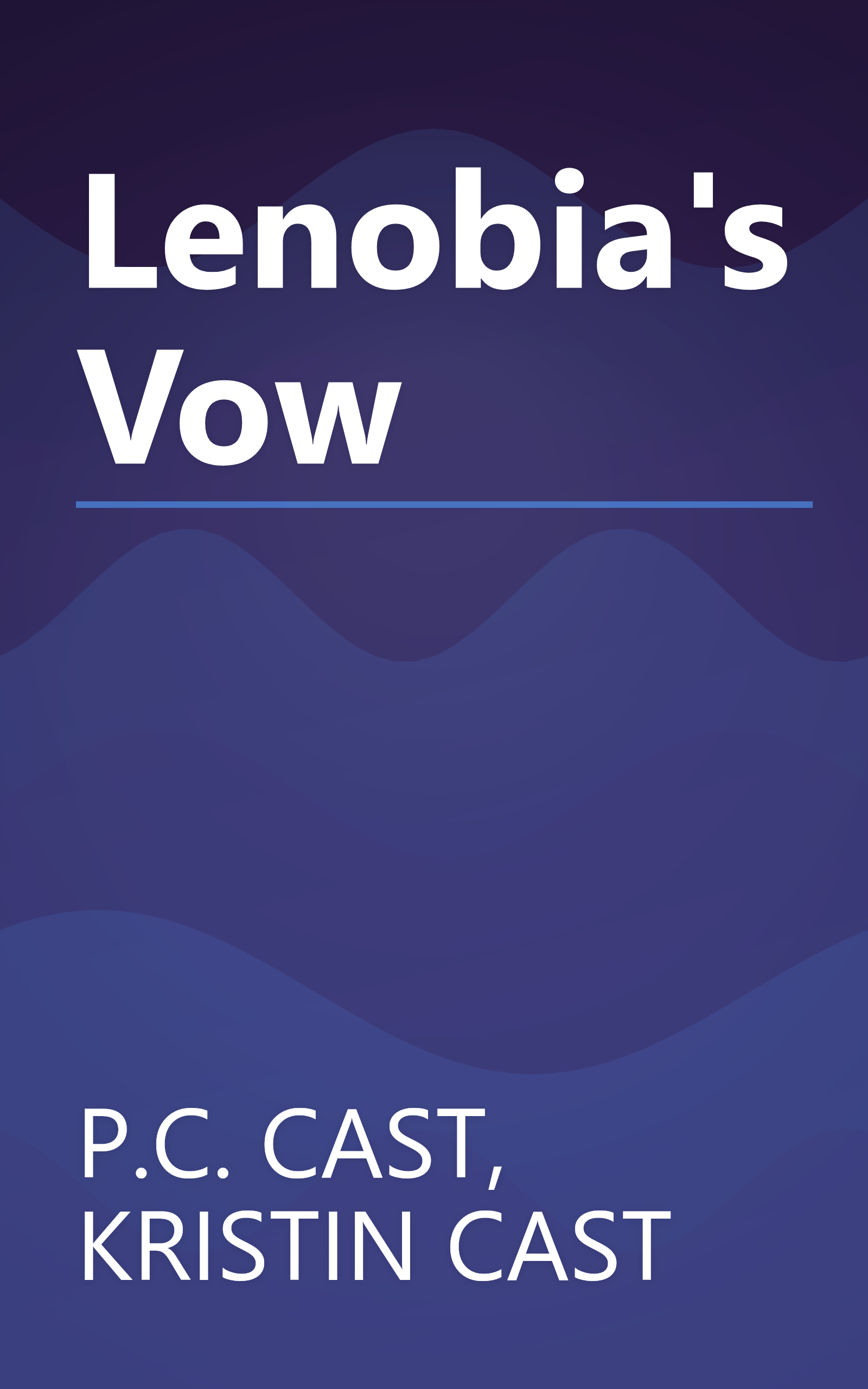 Lenobia's Vow book cover