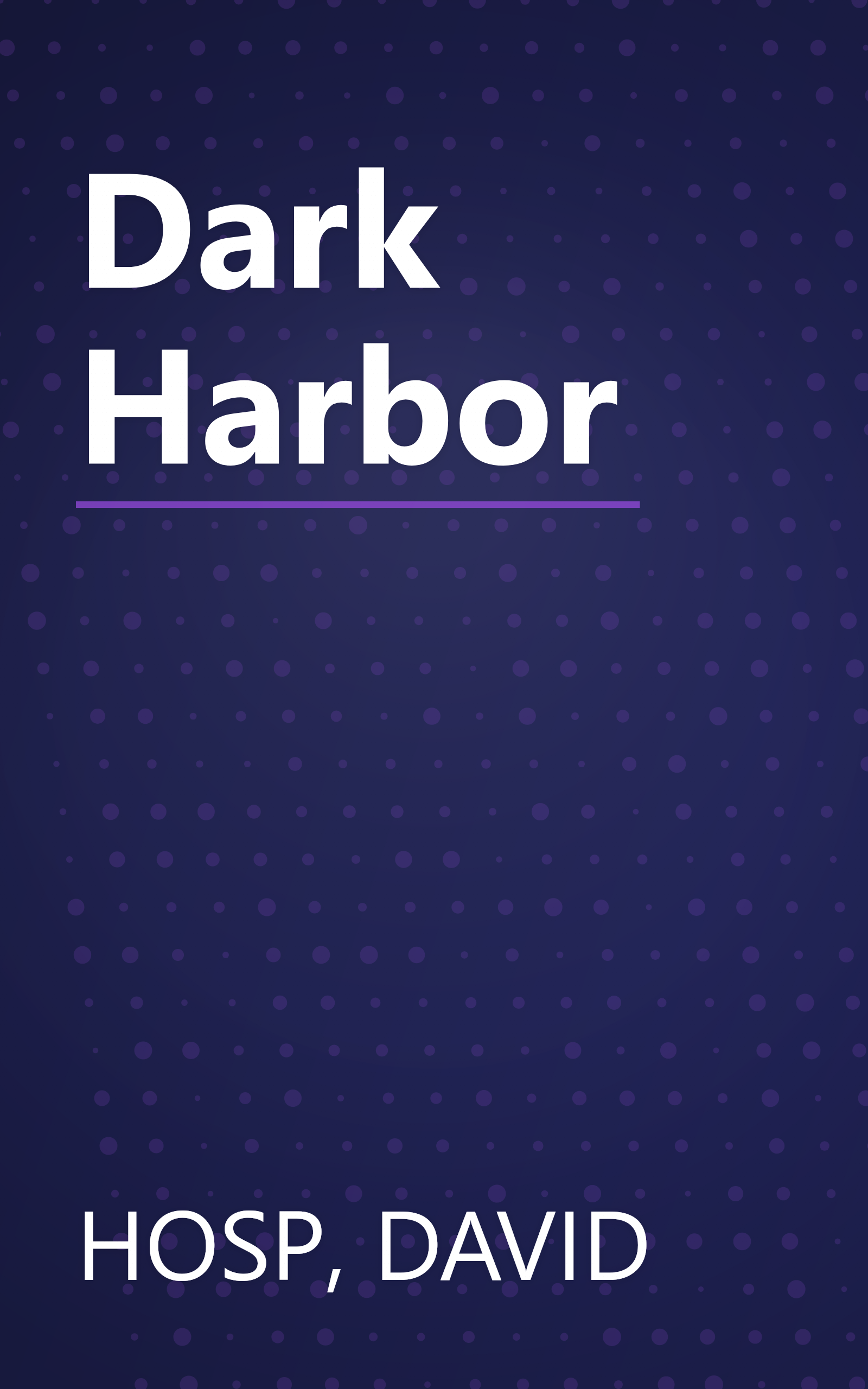 Dark Harbor book cover