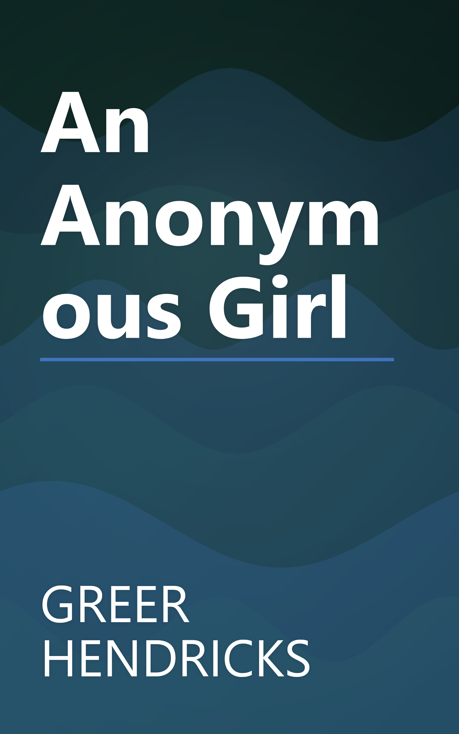 An Anonymous Girl book cover