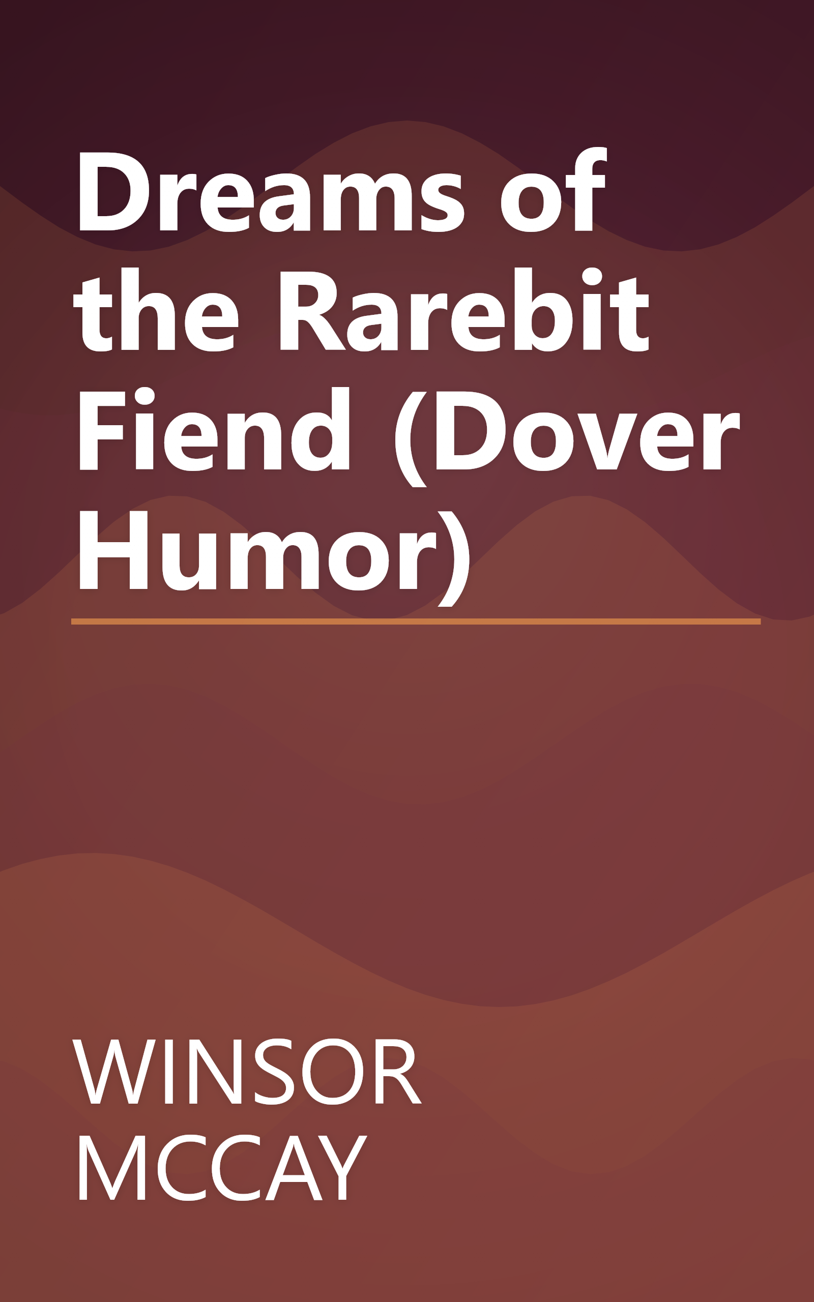 Dreams of the Rarebit Fiend (Dover Humor) book cover