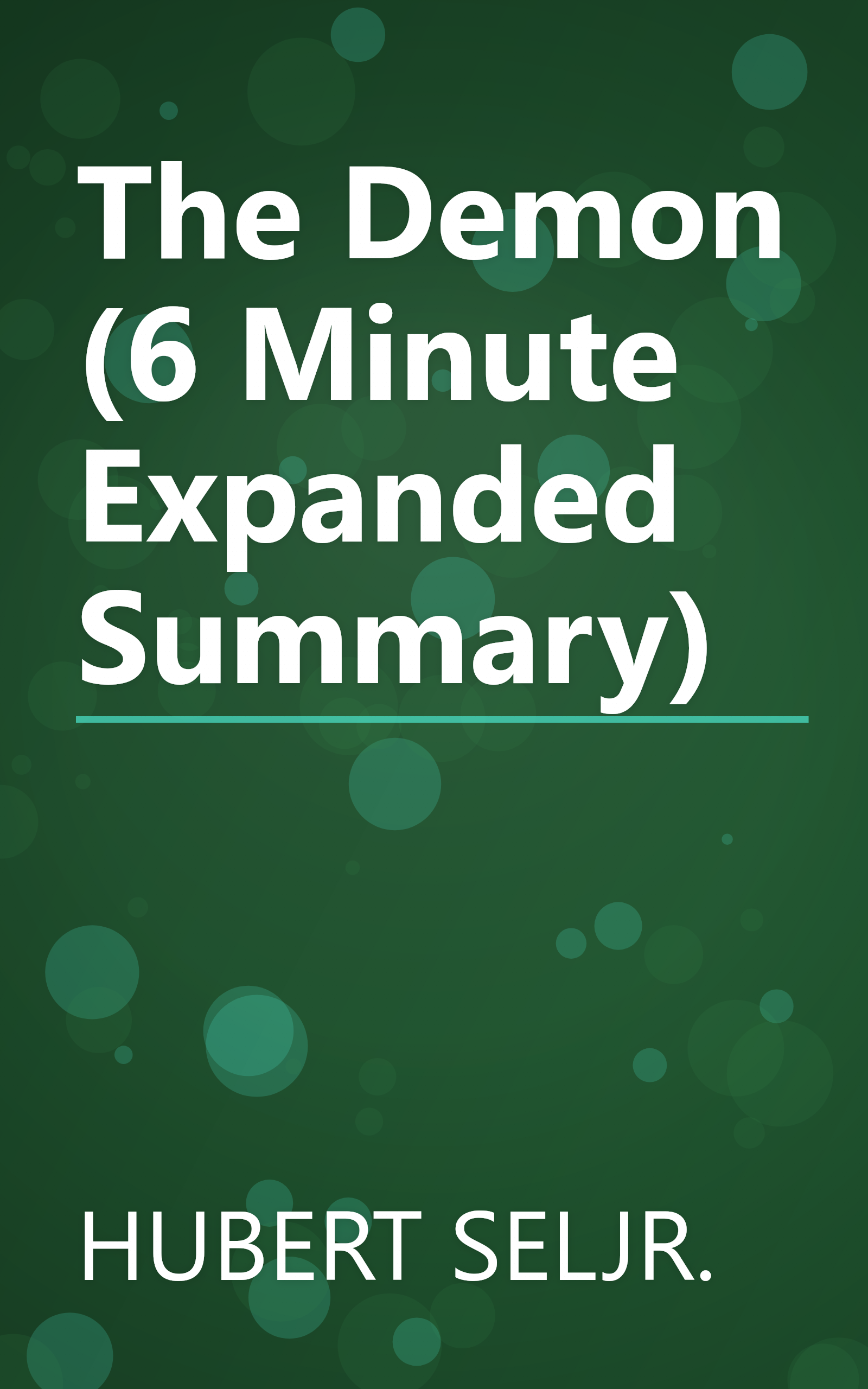 The Demon (6 Minute   Expanded Summary) book cover