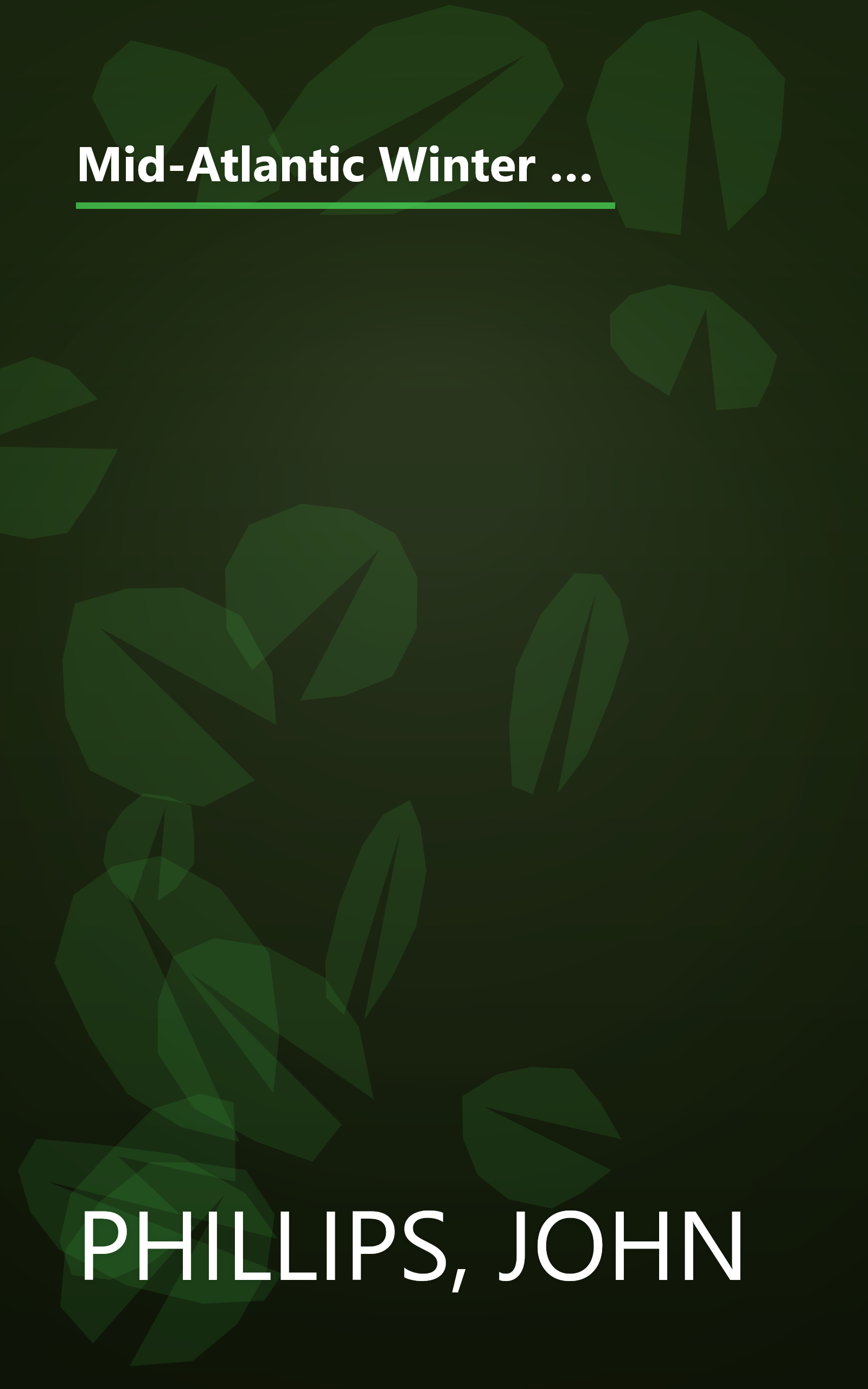 Mid-Atlantic Winter Sports Guide: The Complete Guide to DownhillSkiing, Snowboarding, Cross-country Skiing, Snow Tubing, and More Throughout the Mid-Atlantic Region book cover