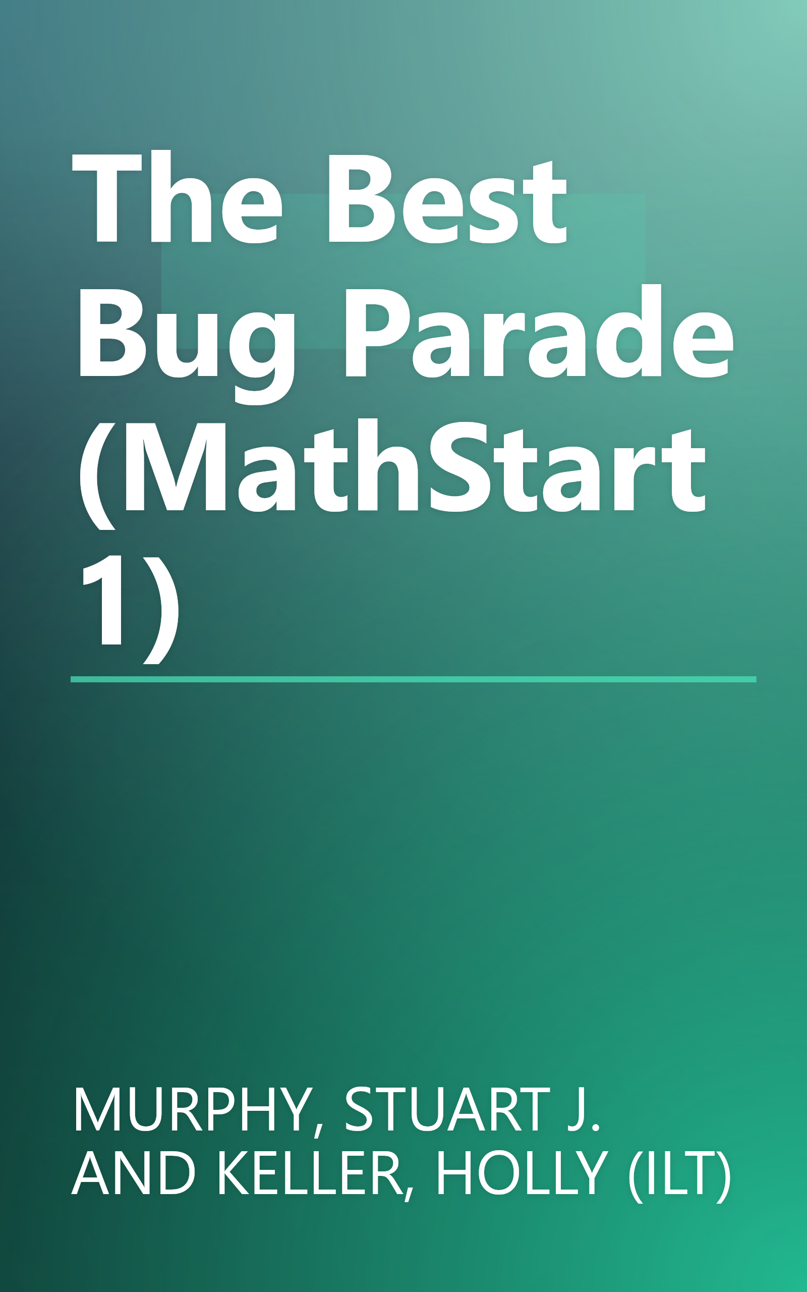 The Best Bug Parade (MathStart 1) book cover