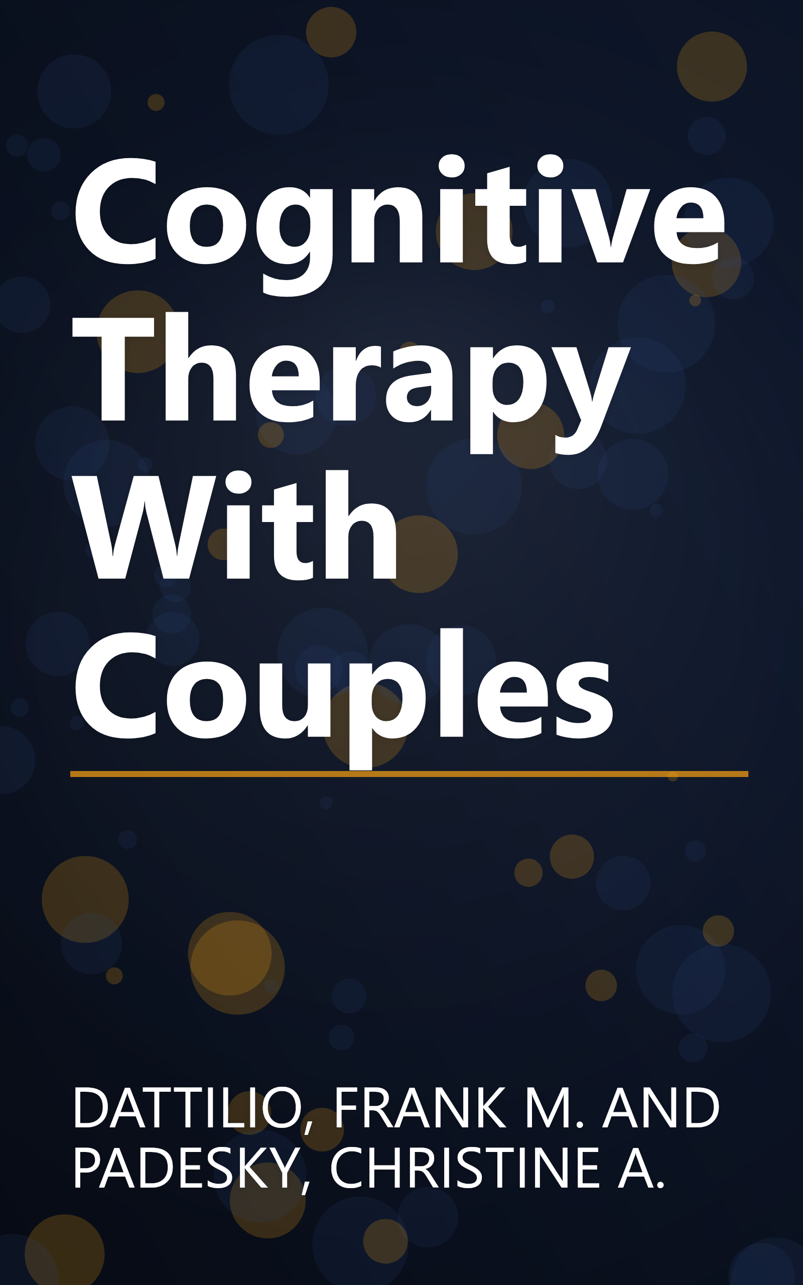 Cognitive Therapy With Couples book cover