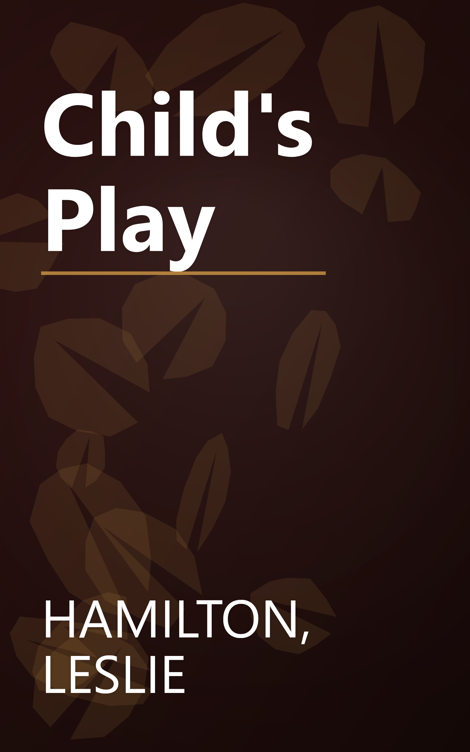 Child's Play book cover