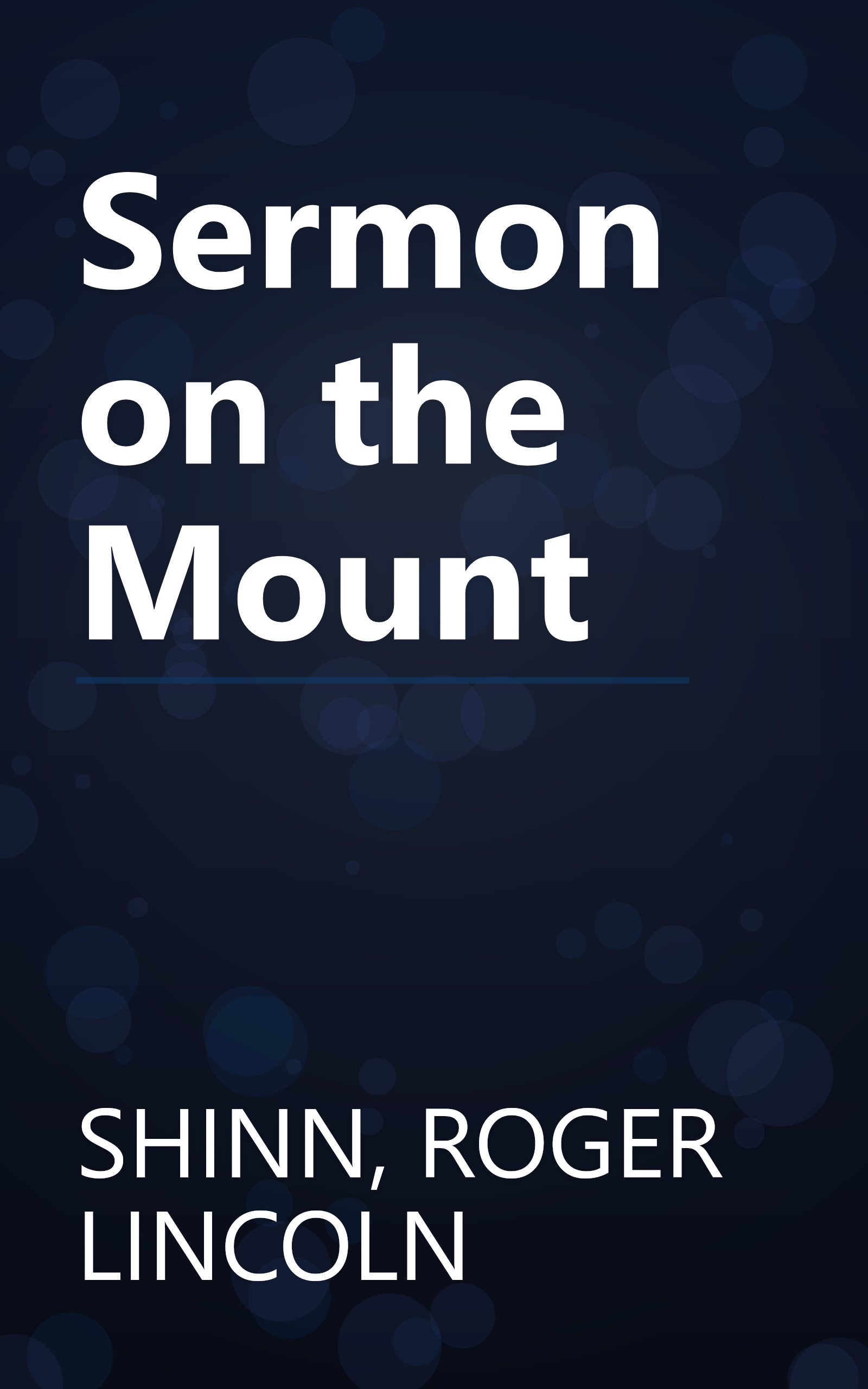 Sermon on the Mount book cover