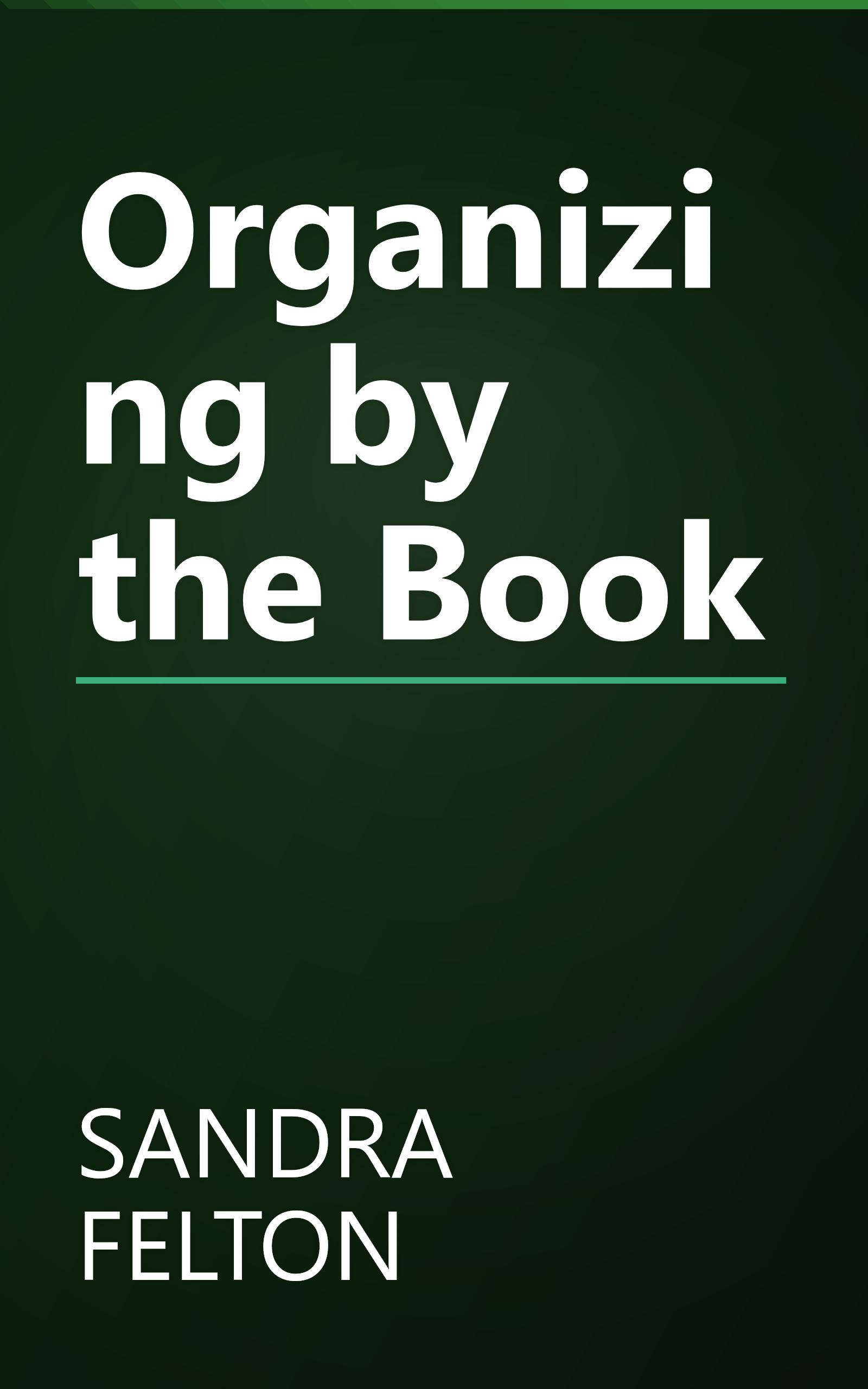 Organizing by the Book book cover
