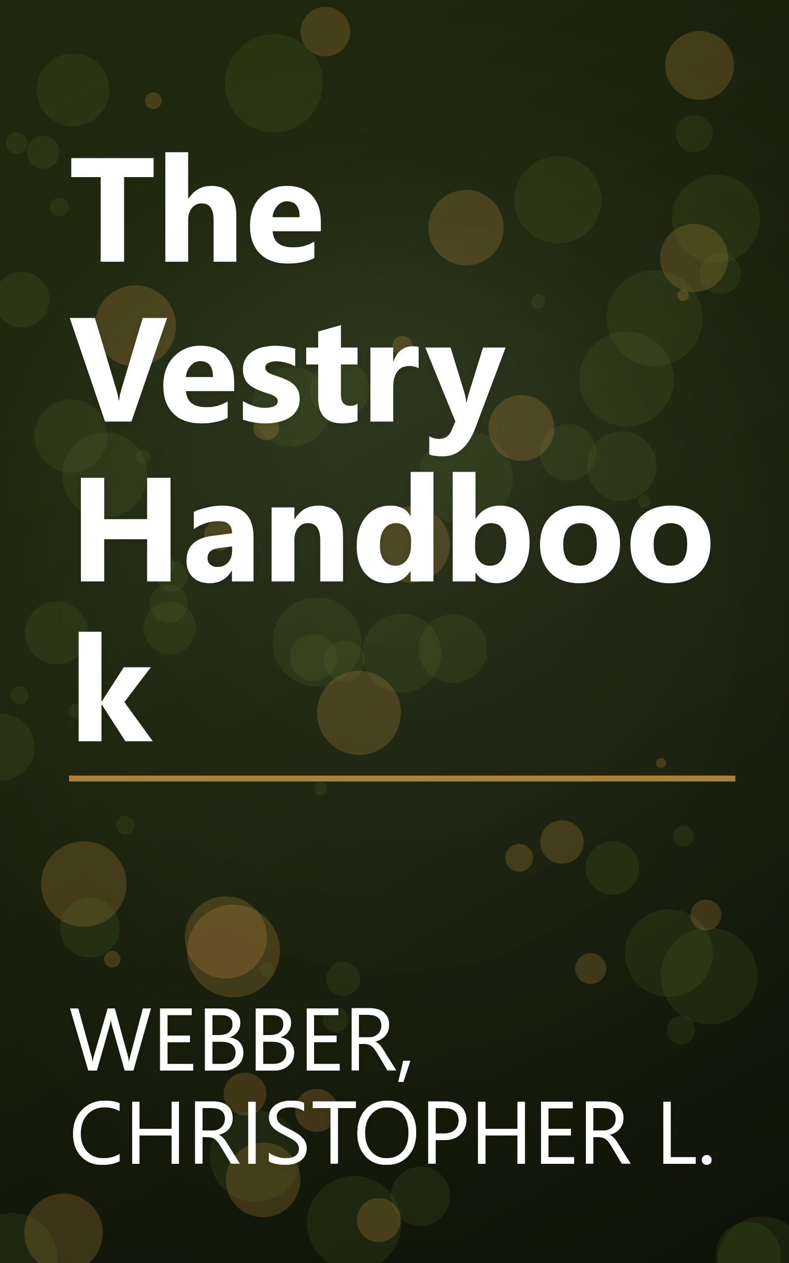 The Vestry Handbook book cover