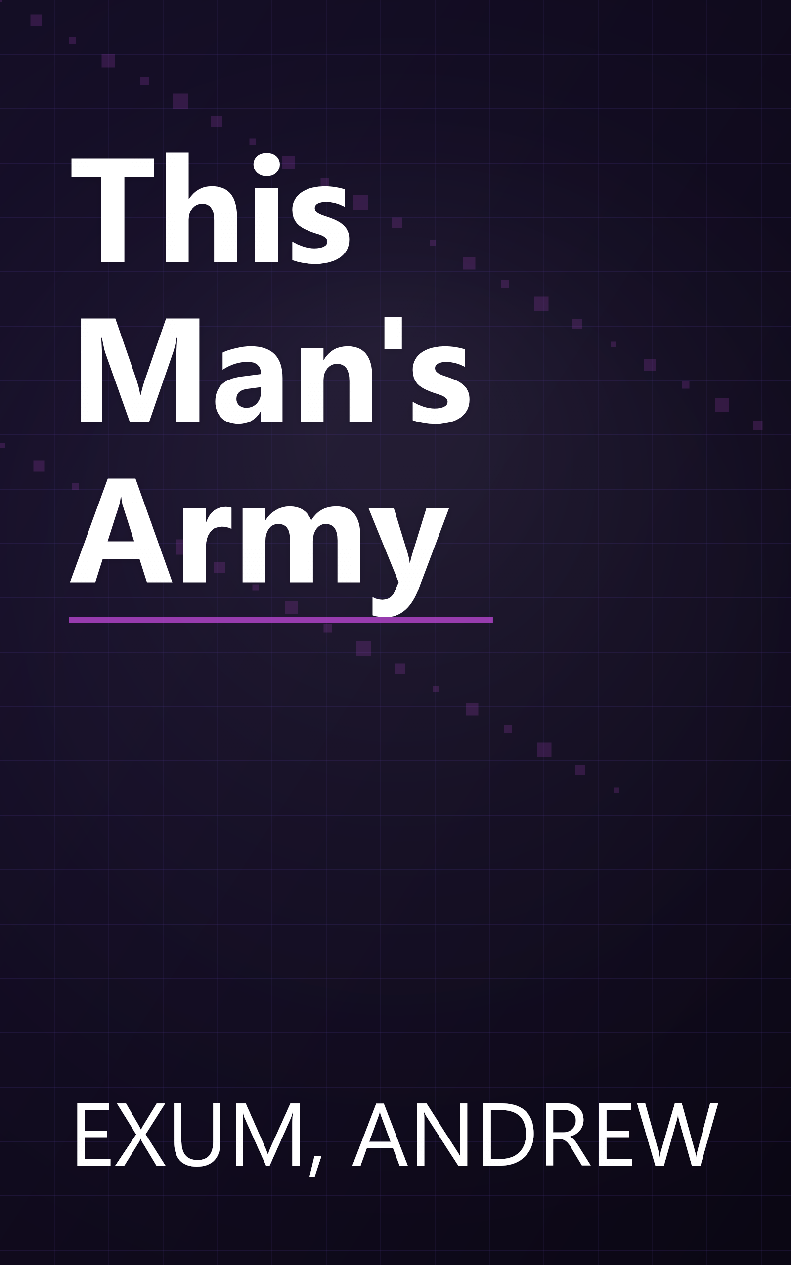 This Man's Army book cover