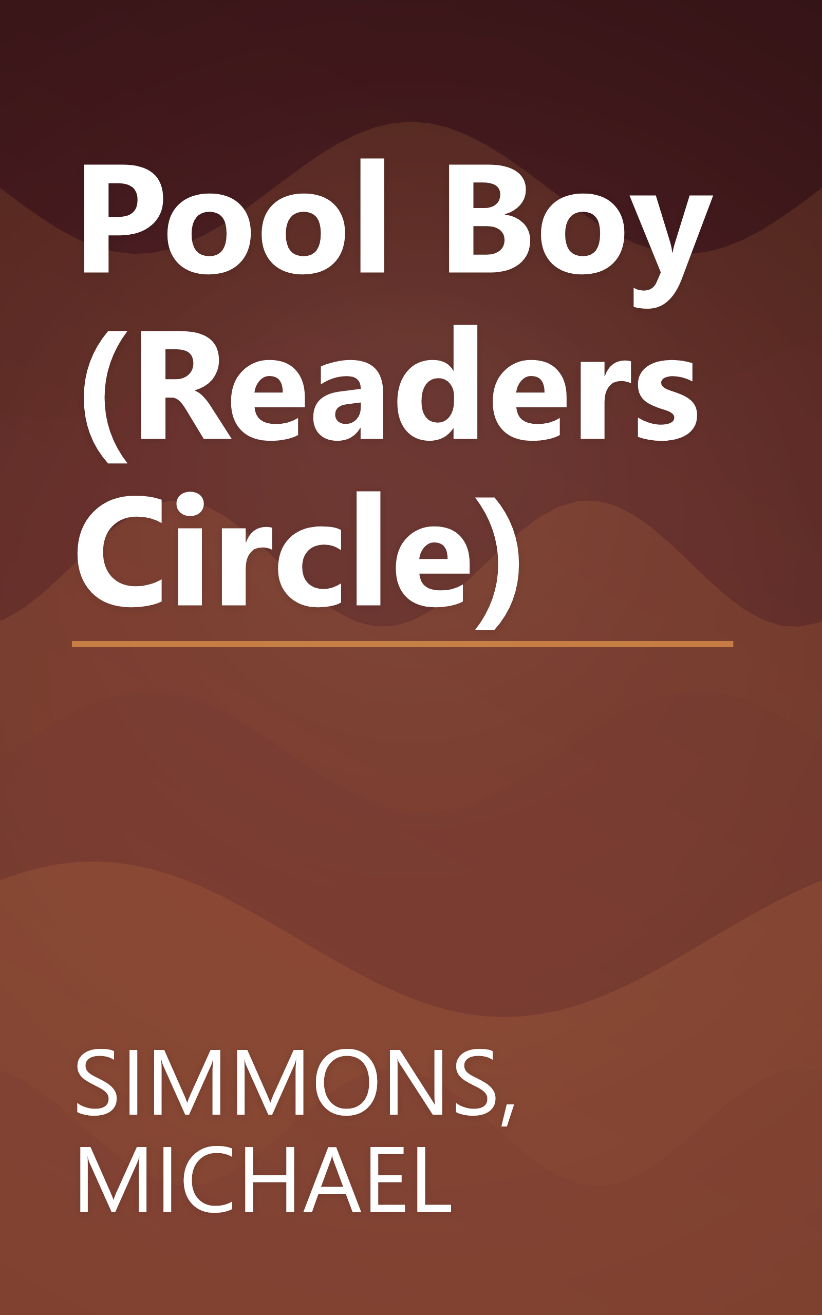Pool Boy (Readers Circle) book cover