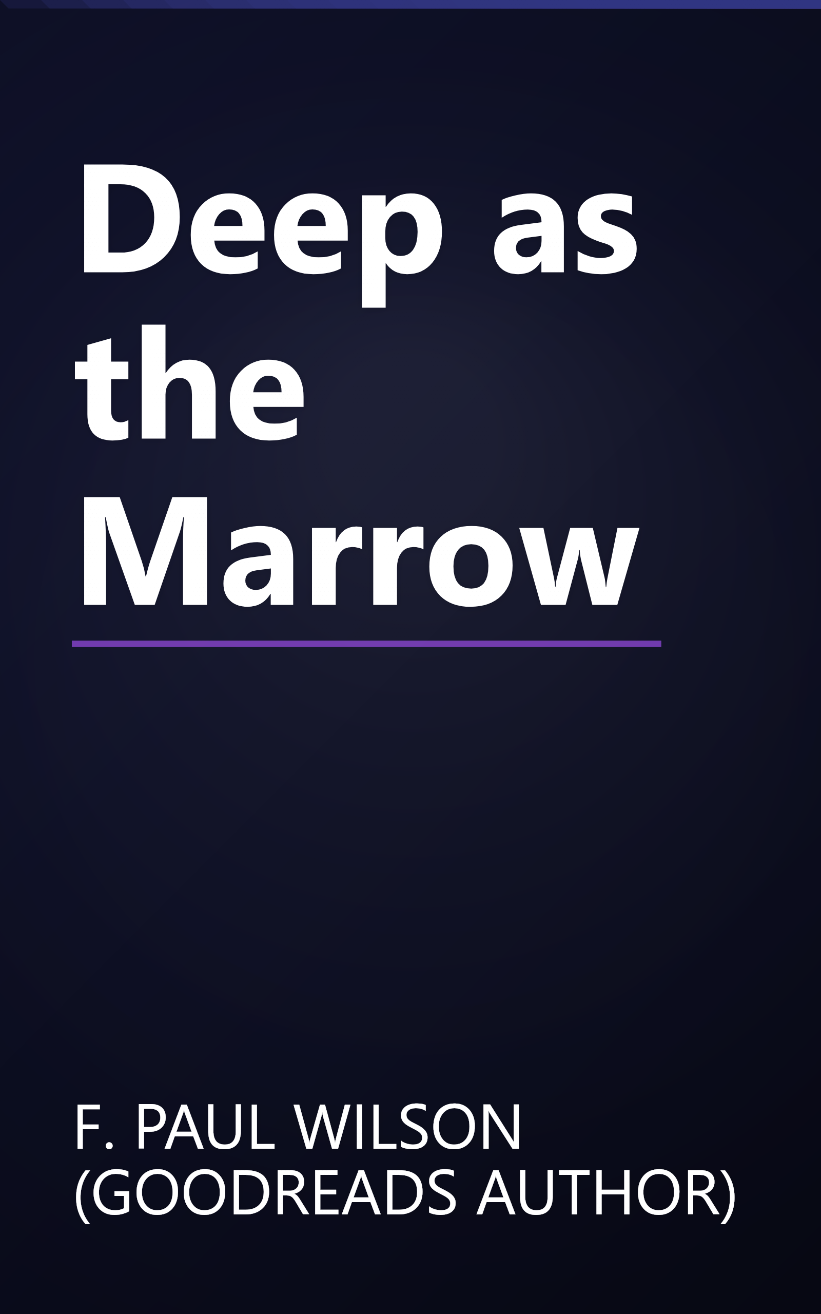 Deep as the Marrow book cover