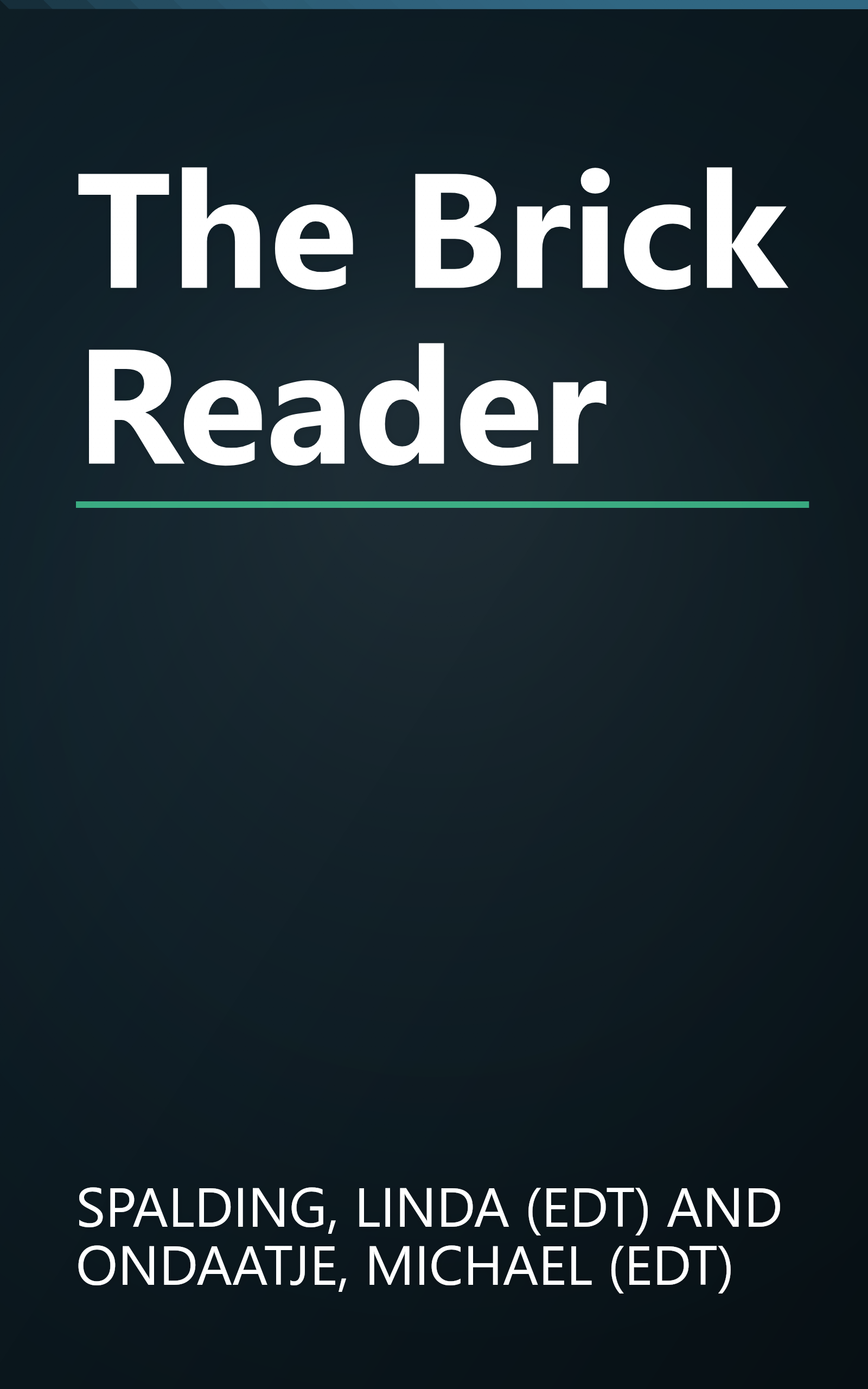 The Brick Reader book cover
