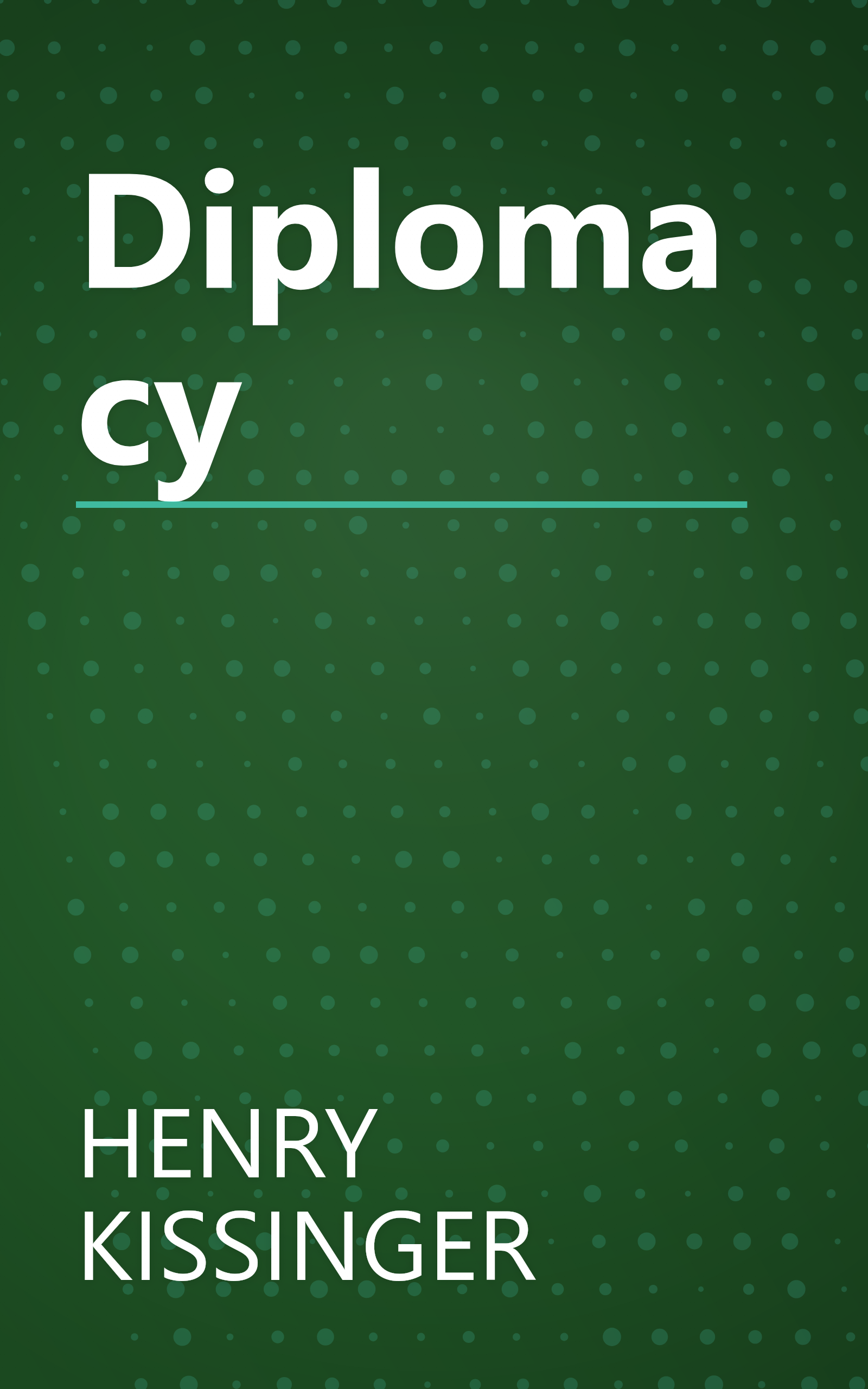 Diplomacy book cover