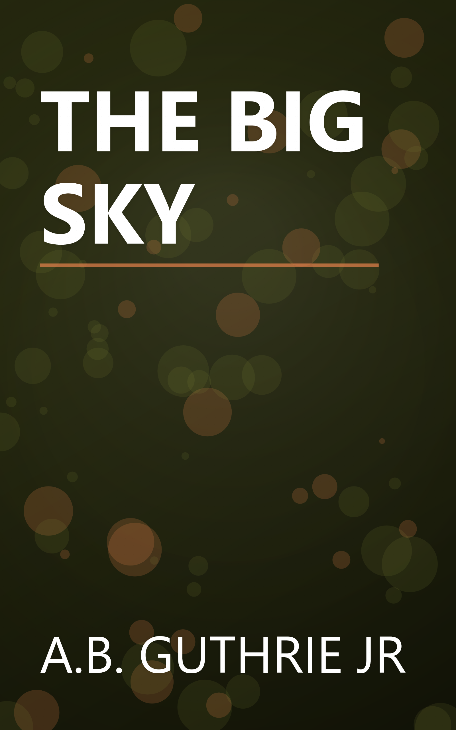 THE BIG SKY book cover
