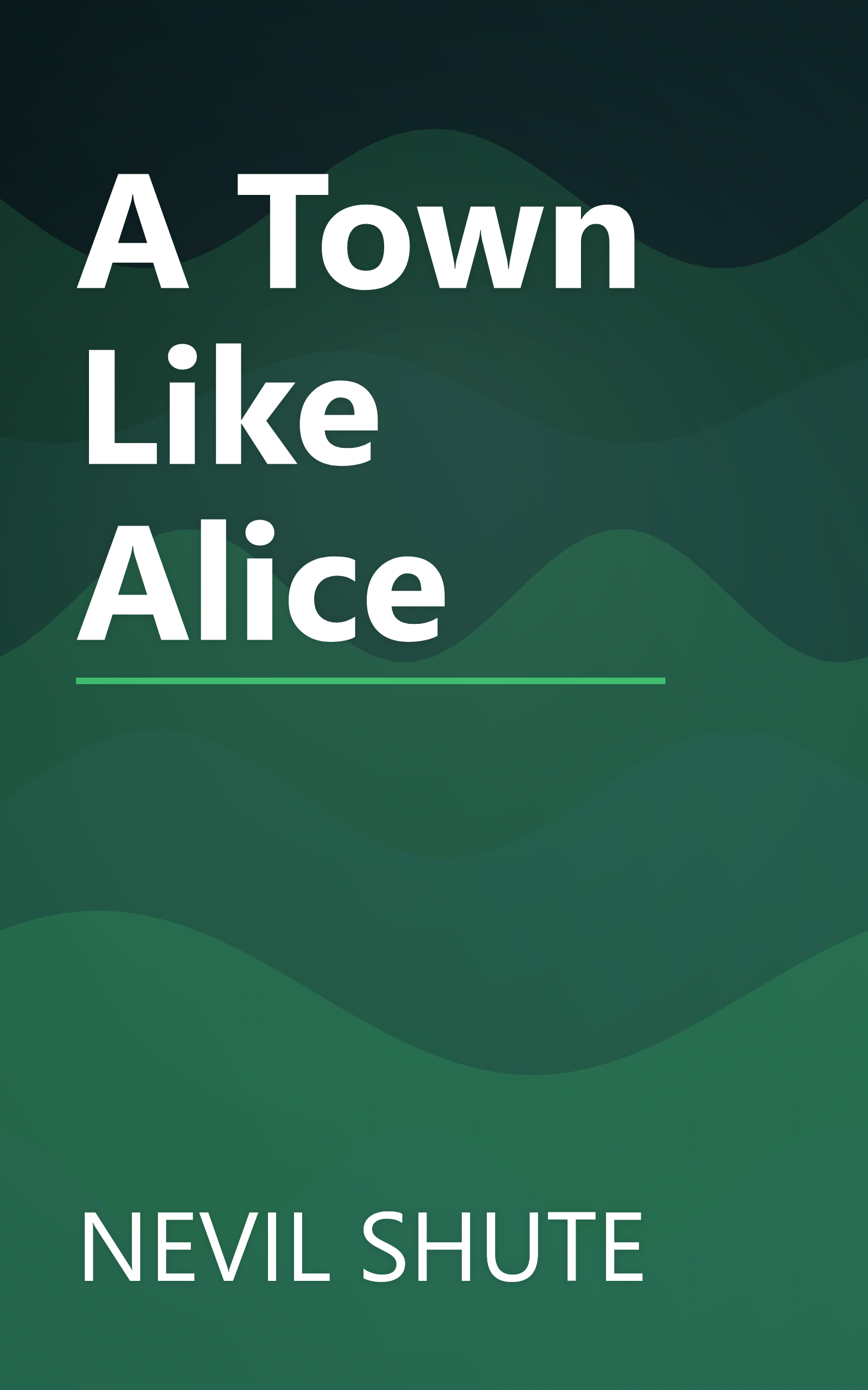 A Town Like Alice book cover