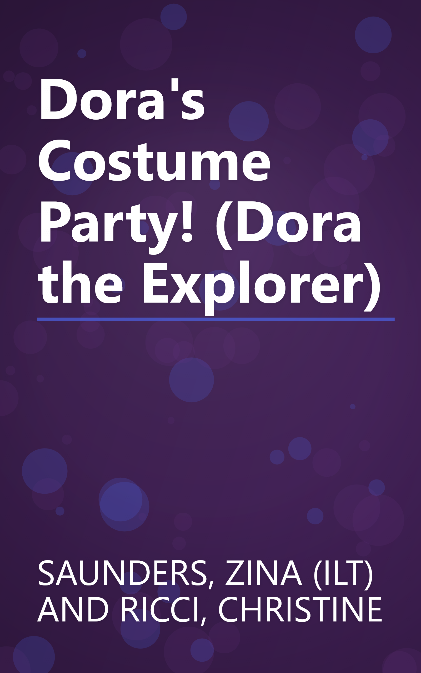 Dora's Costume Party! (Dora the Explorer) book cover