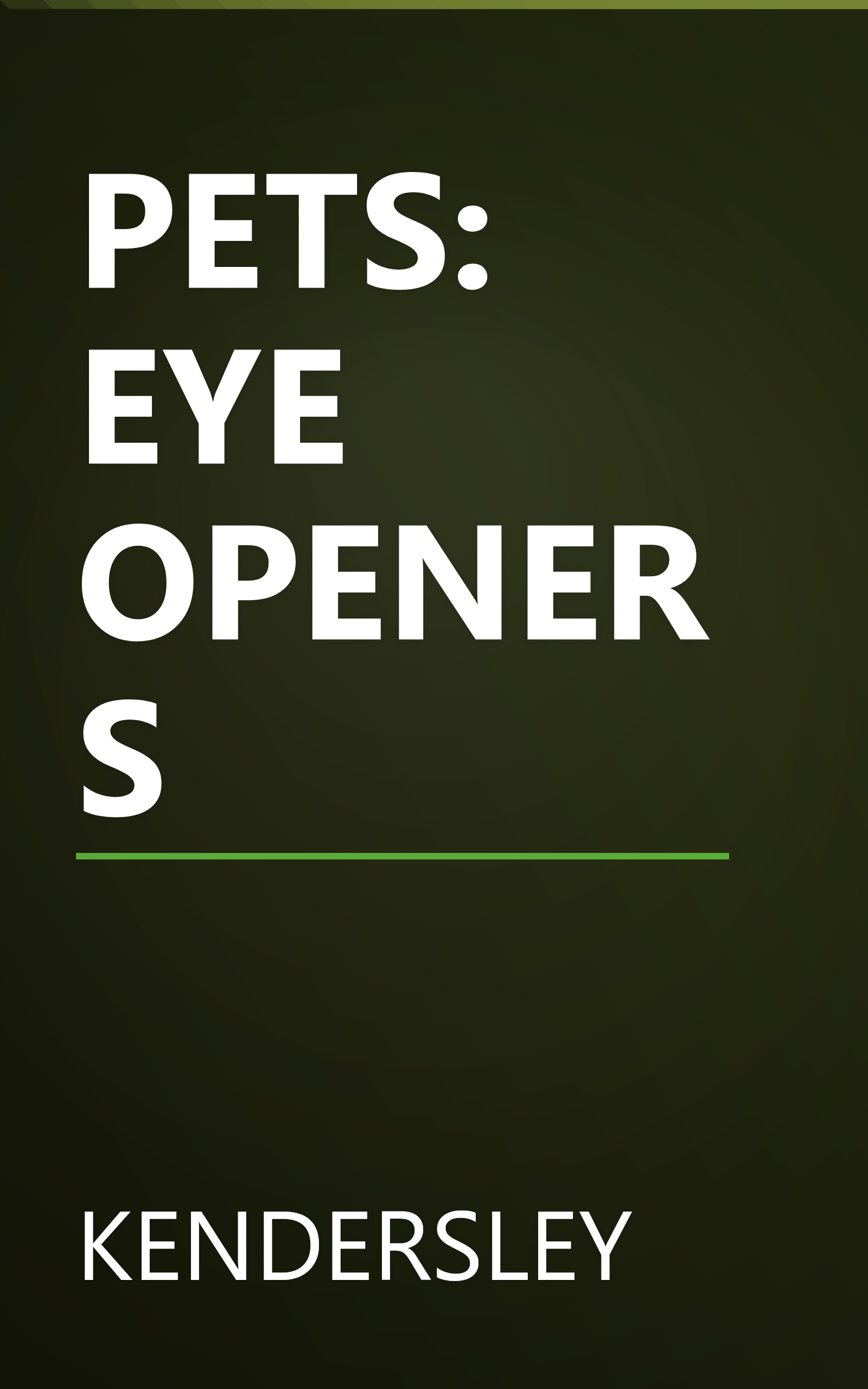 PETS: EYE OPENERS book cover