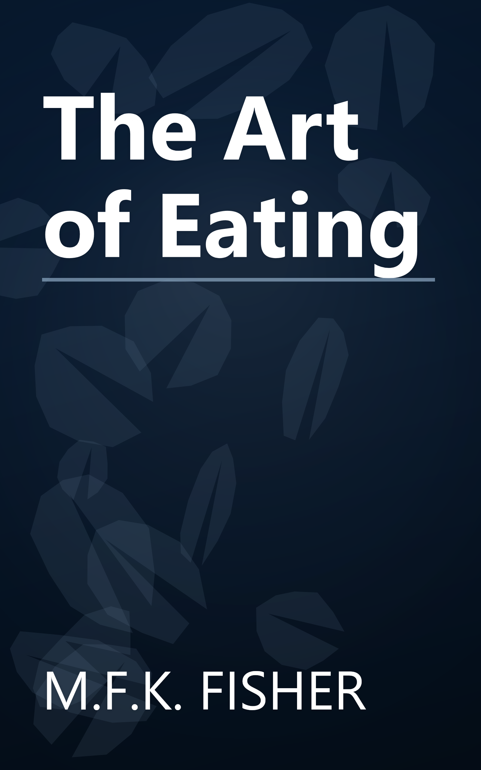 The Art of Eating book cover