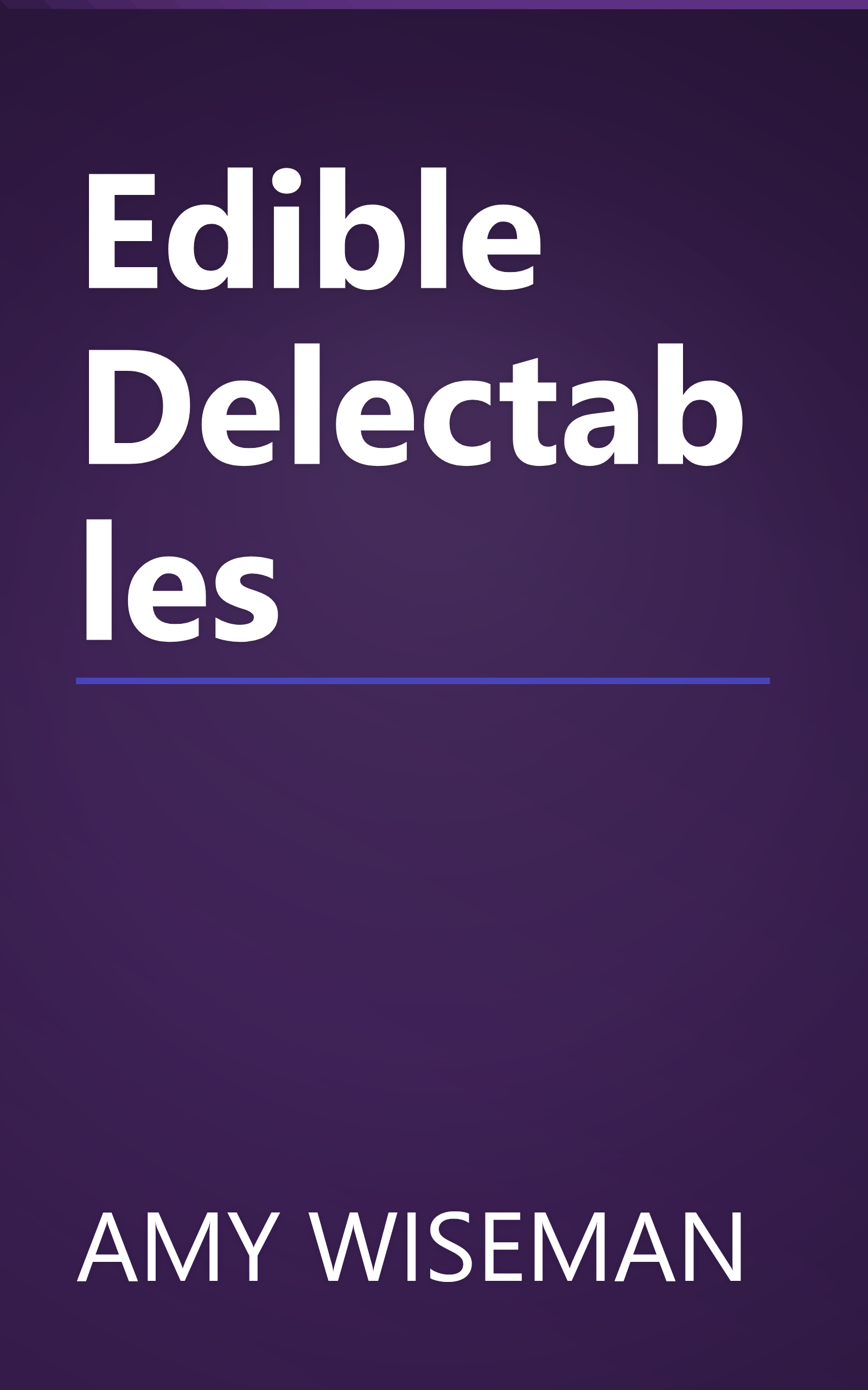 Edible Delectables book cover