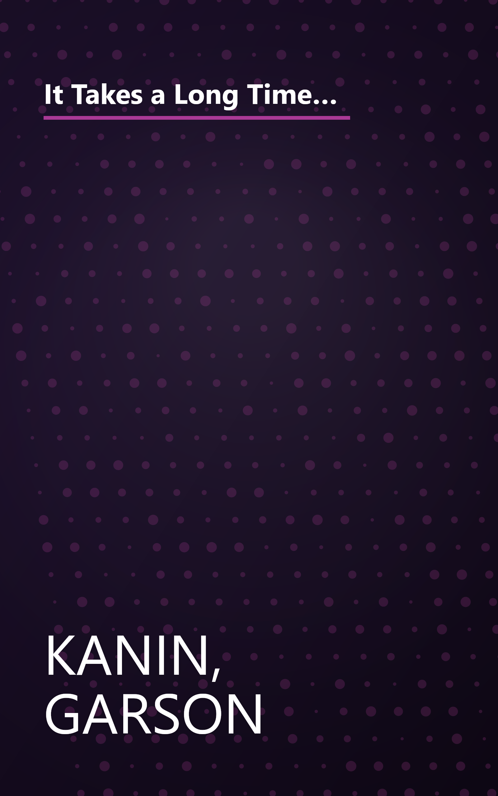 It Takes a Long Time to Become Young: An Entertainment in the Form of a Declaration of War on the Mindless Youth Cult That Has Our Time in Its Grip . book cover