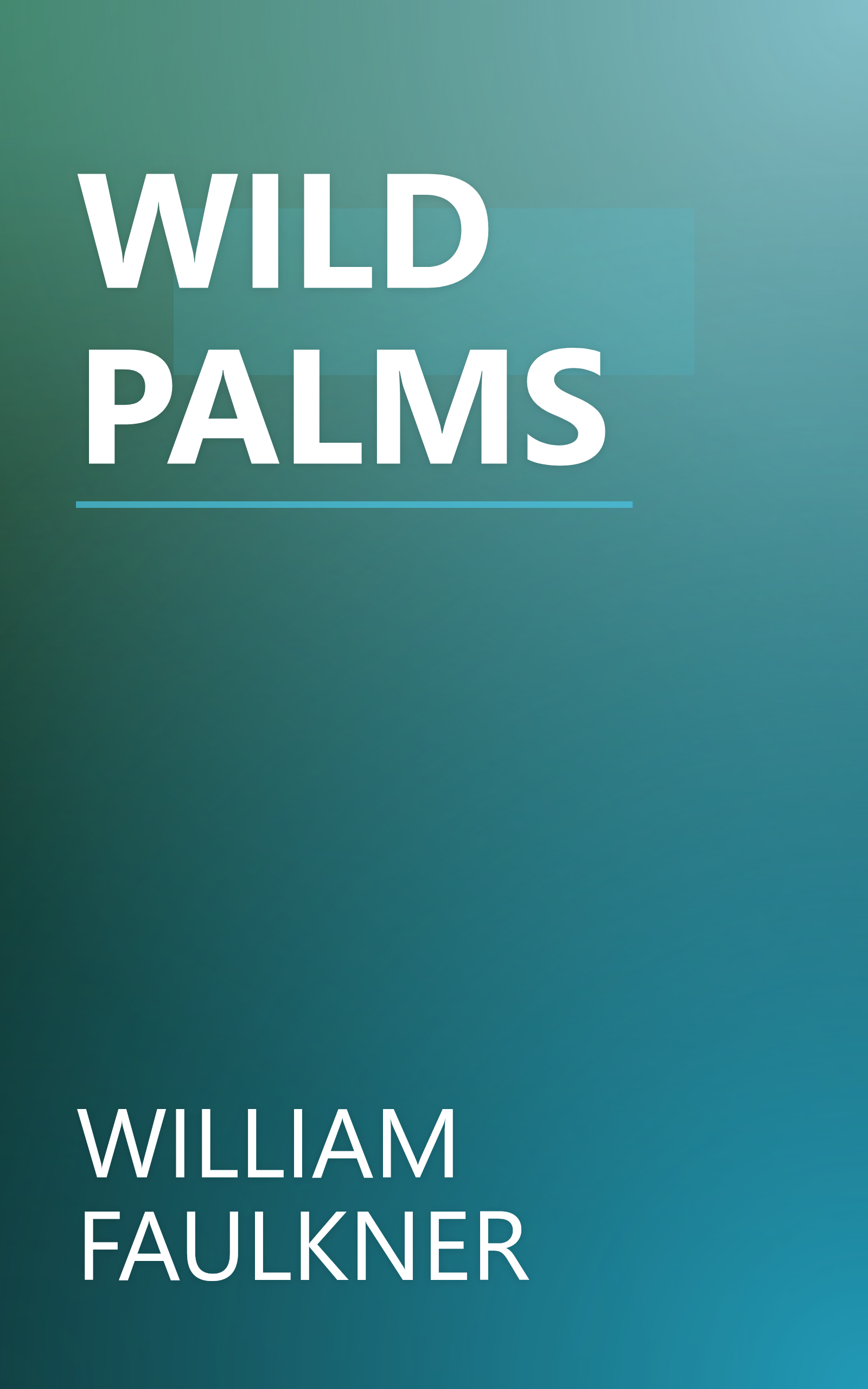 WILD PALMS book cover