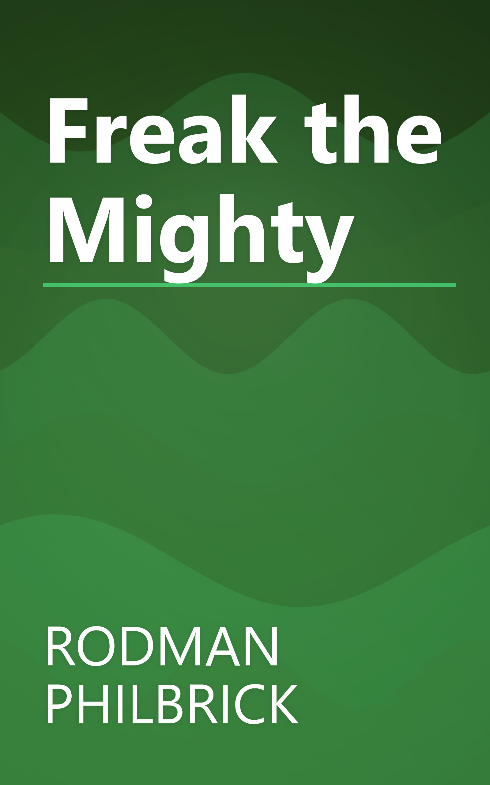 Freak the Mighty book cover
