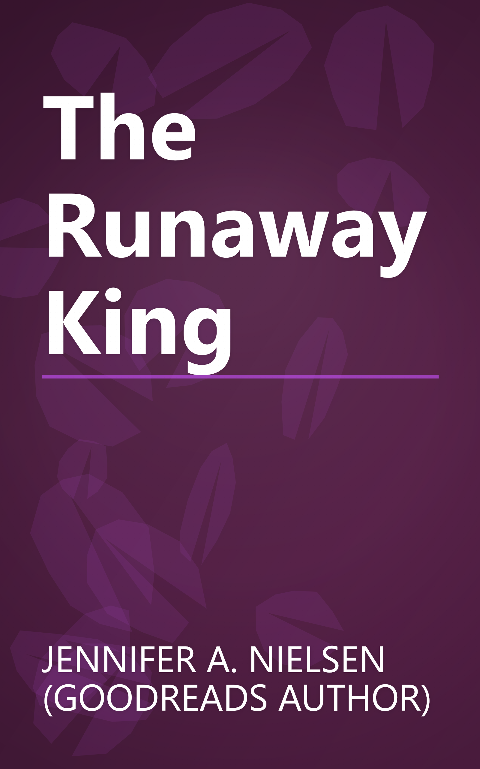 The Runaway King book cover