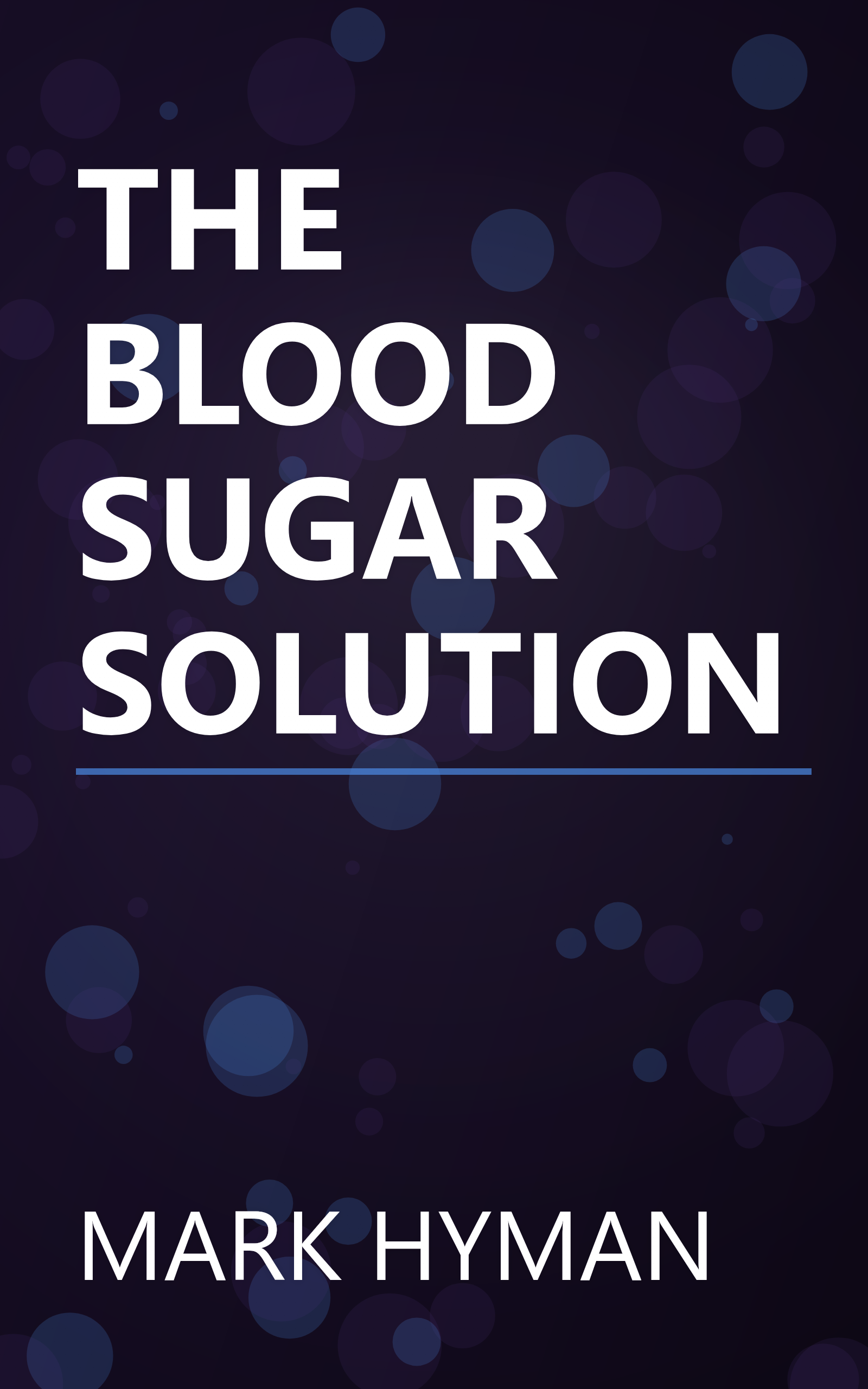 THE BLOOD SUGAR SOLUTION book cover