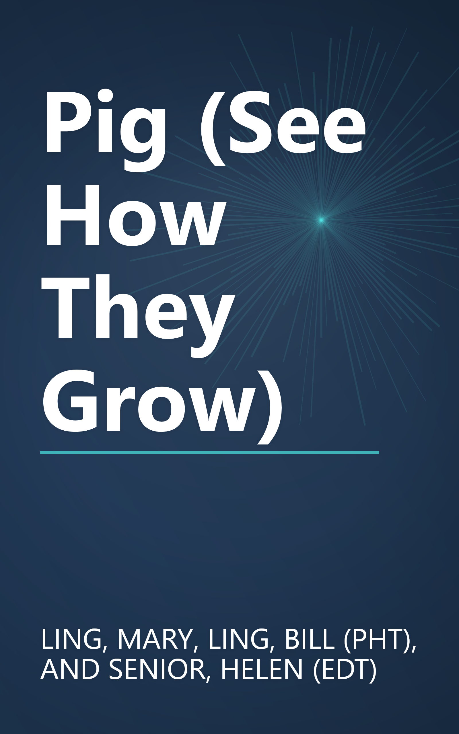 Pig (See How They Grow) book cover