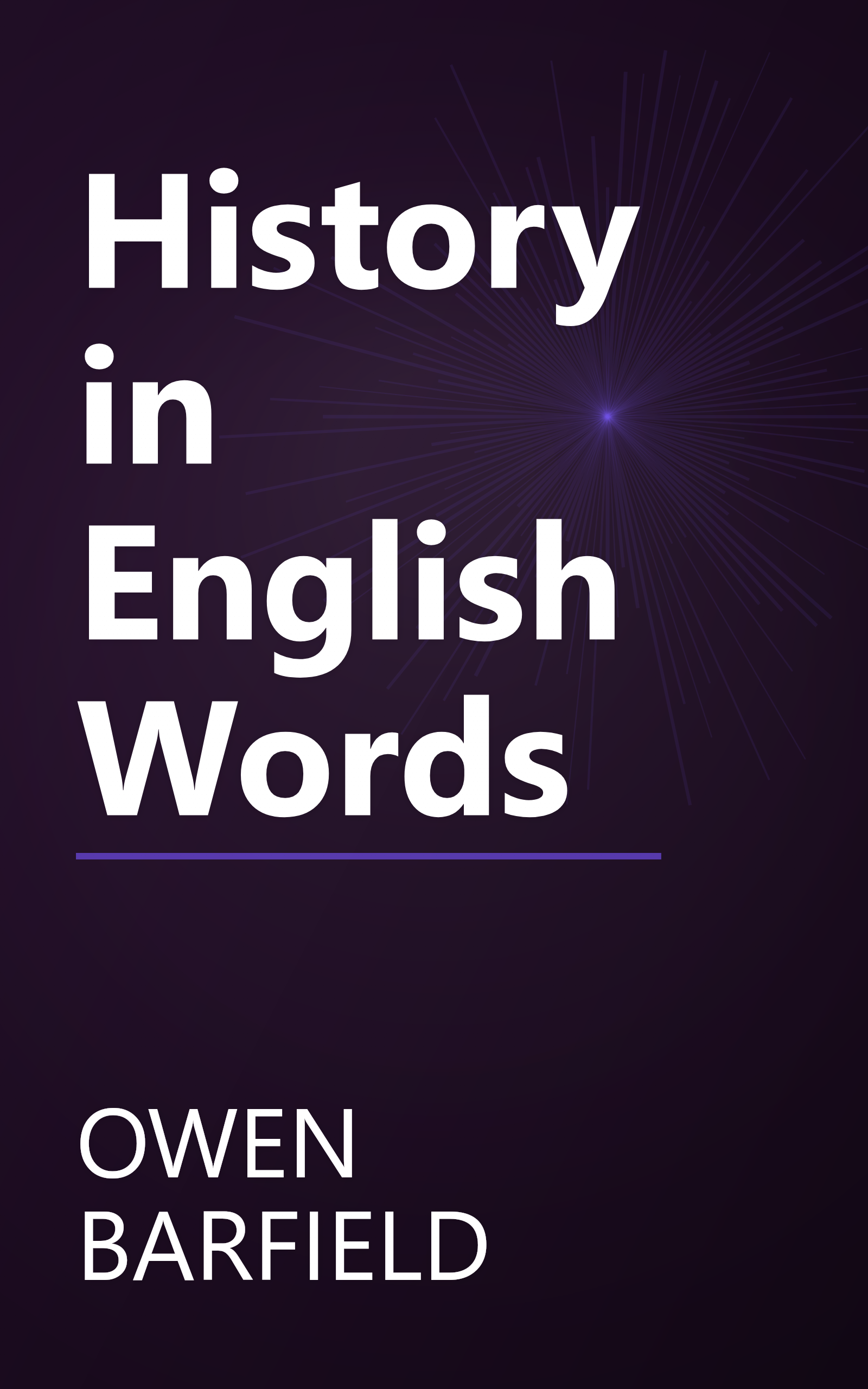 History in English Words book cover