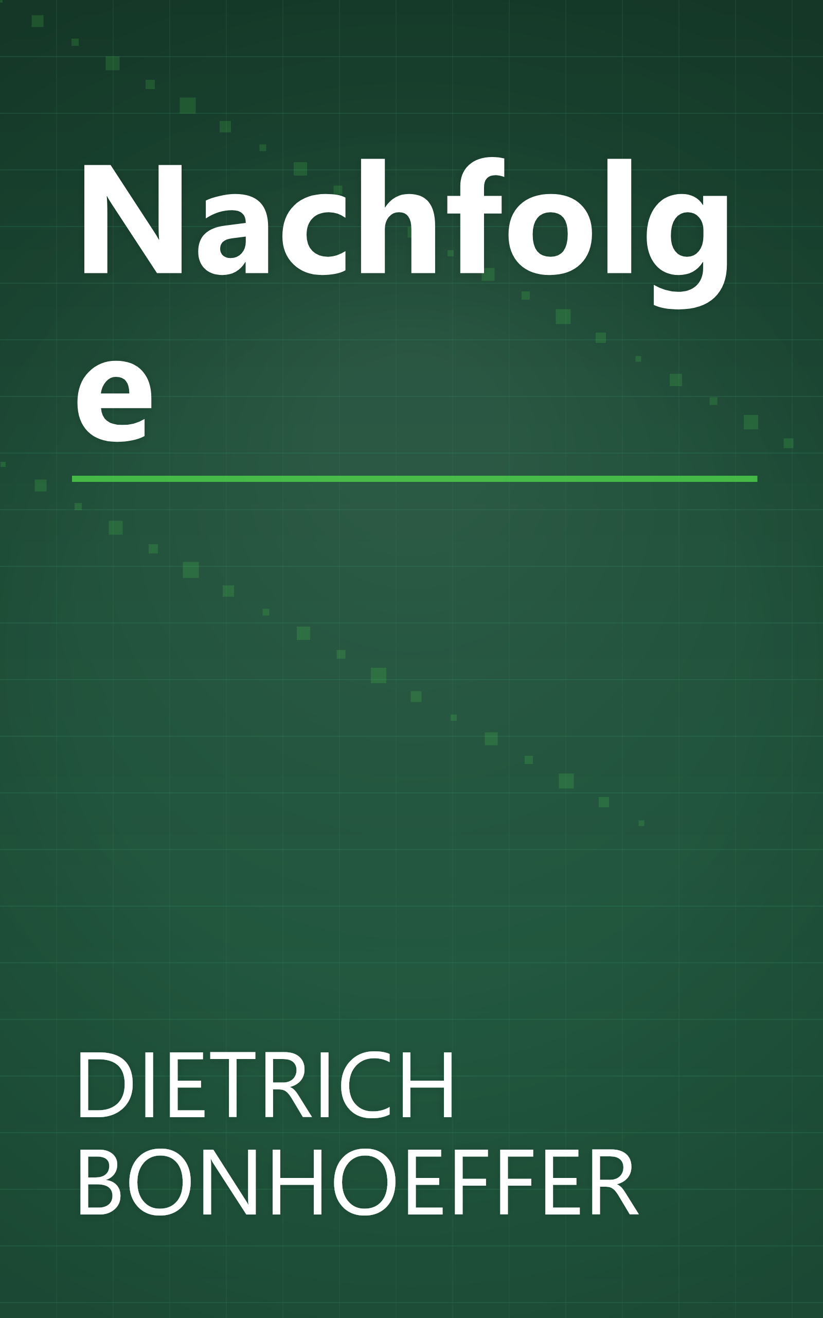 Nachfolge book cover