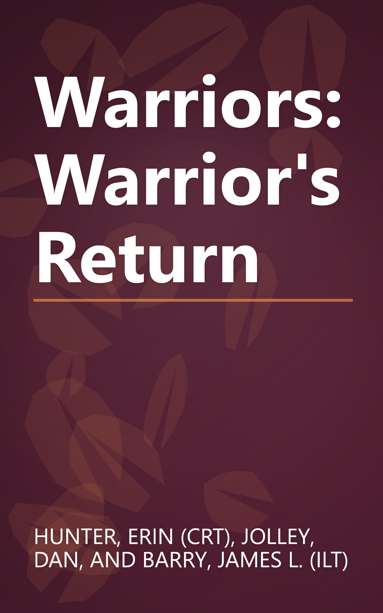 Warriors: Warrior's Return book cover